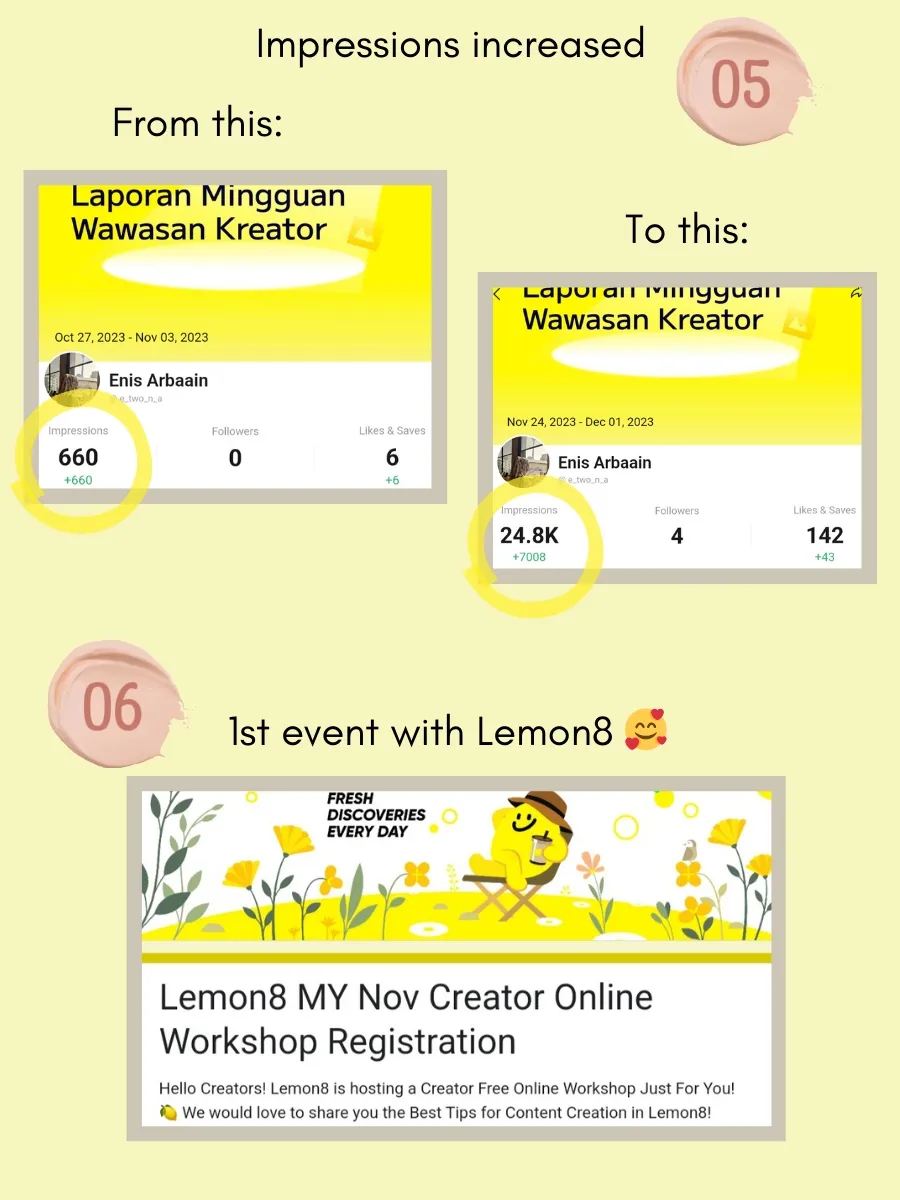 Best ke jadi Lemon8 Creator??? | Galeri disiarkan oleh Enis Arbaain | Lemon8