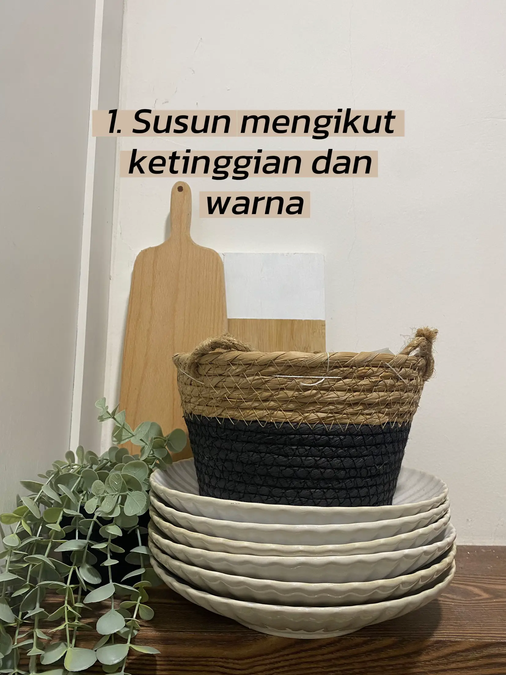 Jom tengok macam mana nak susun atur barang deco 😍 | Galeri disiarkan ...