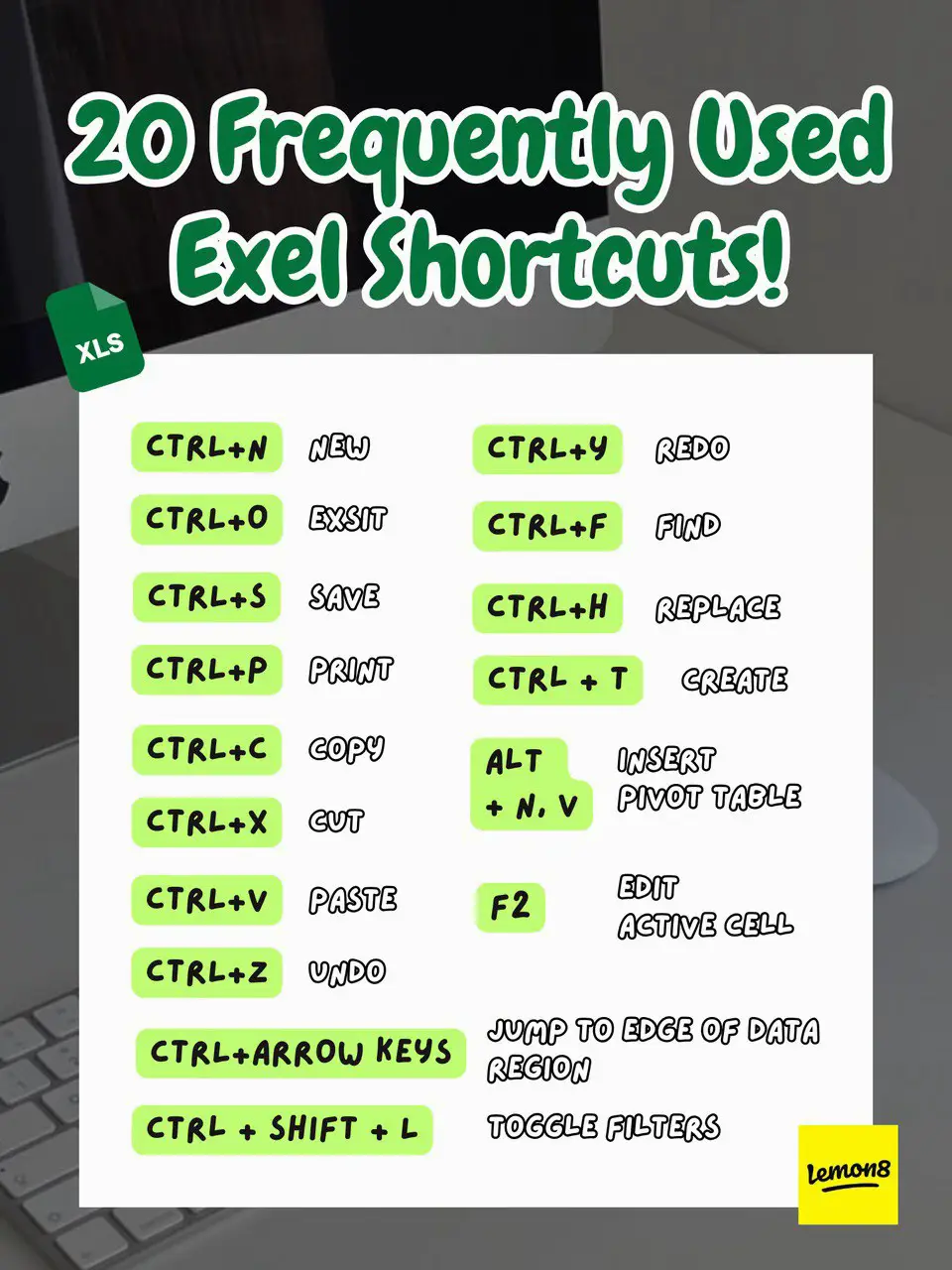 🚀 Use These Excel Shortcuts & Be More Productive! | Galeri disiarkan ...