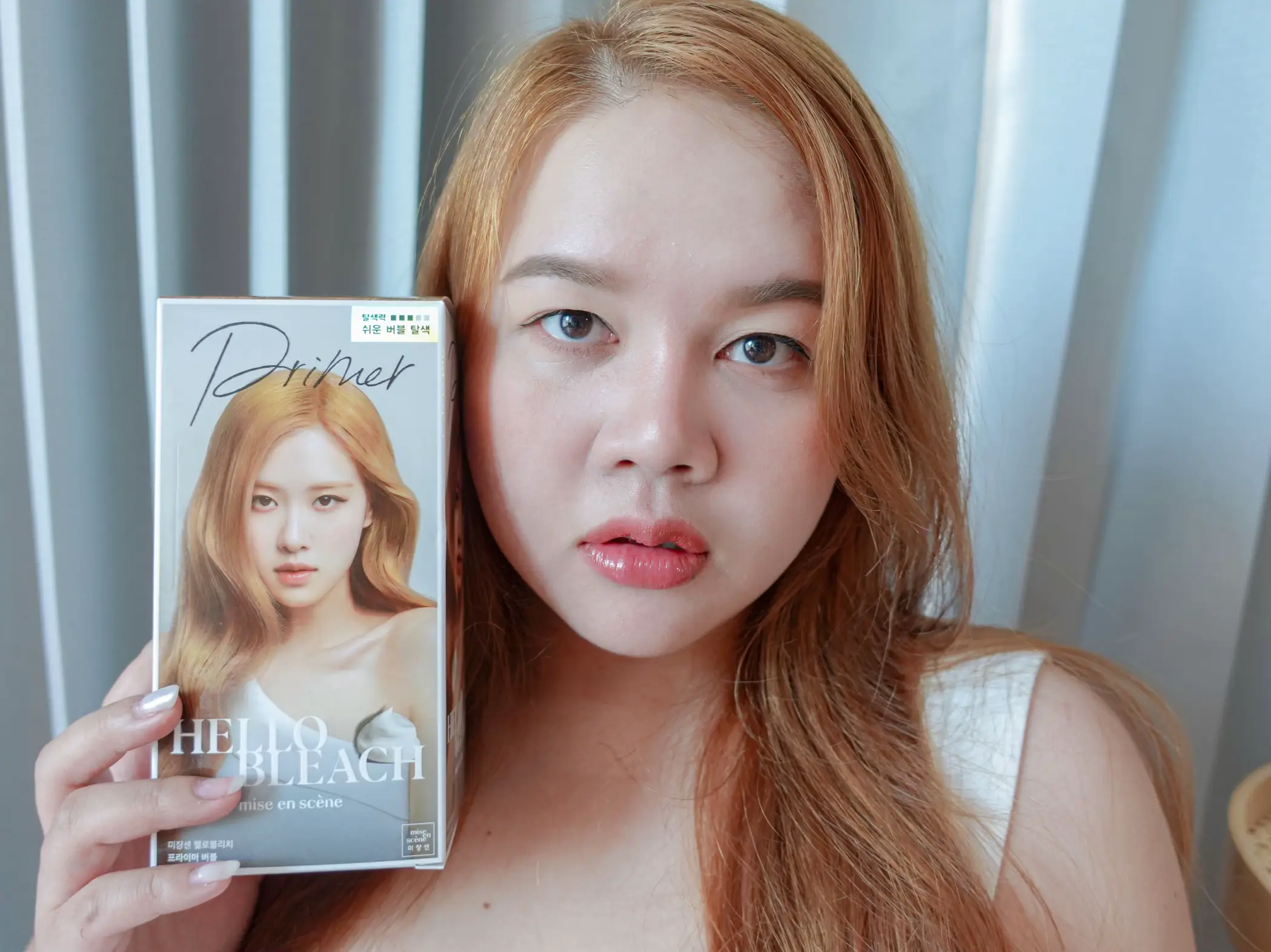 ปังจนต้องรีวิว Hello Bubble สี BLEACH PRIMER 💛🫧 | แกลเลอรีที่โพสต์โดย แมวน้อยชอบรีวิว | Lemon8