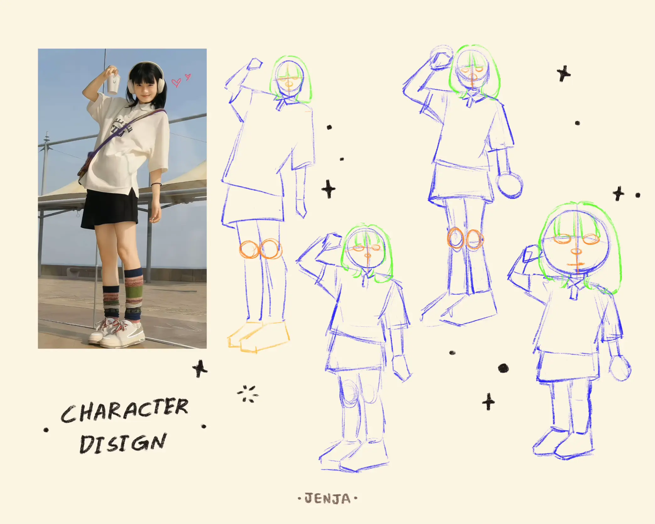 How to draw full bady | แกลเลอรีที่โพสต์โดย JenJa | Lemon8