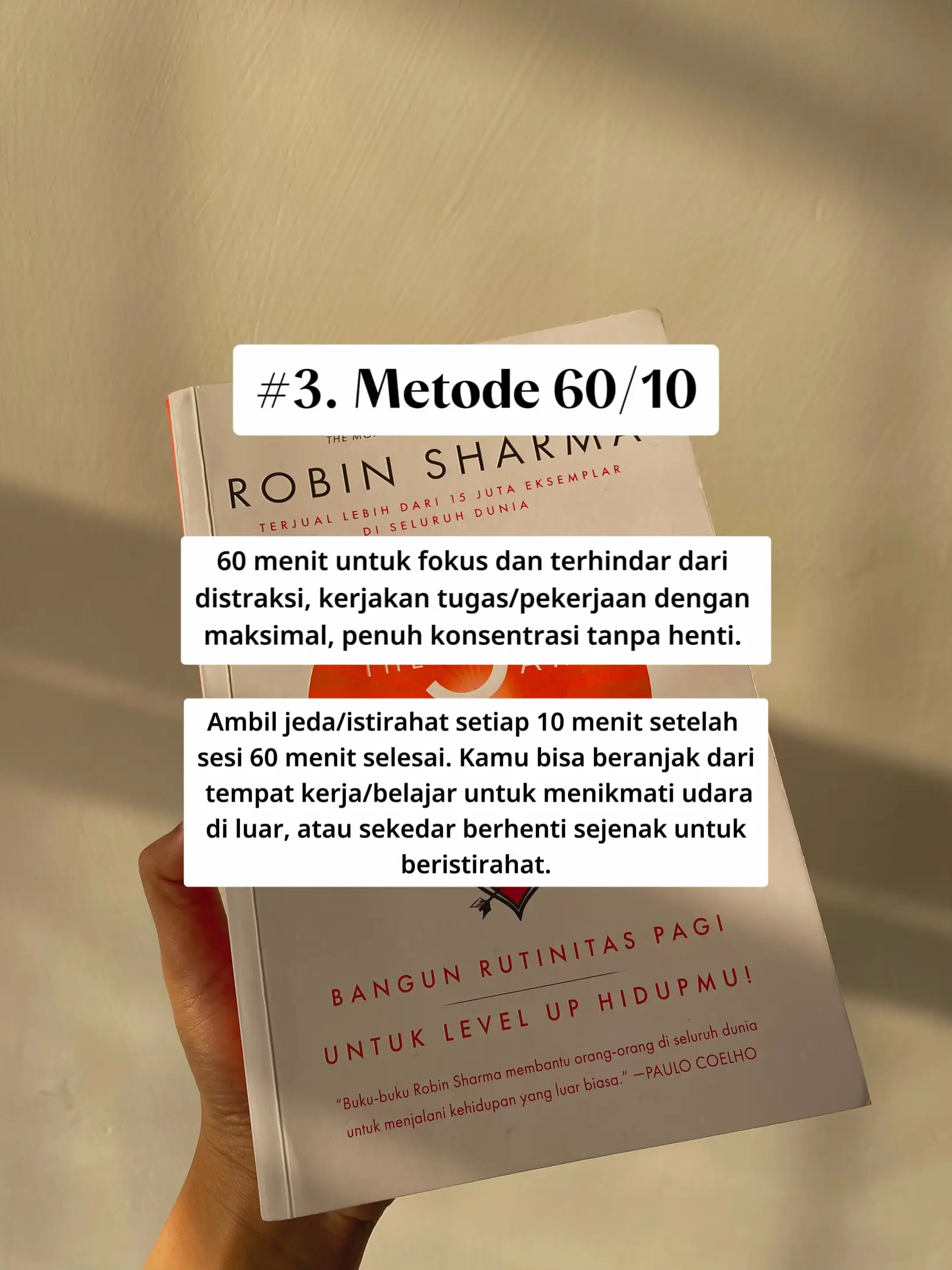 The 5AM Club Book Review | Galeri diposting oleh Icha Agustya | Lemon8
