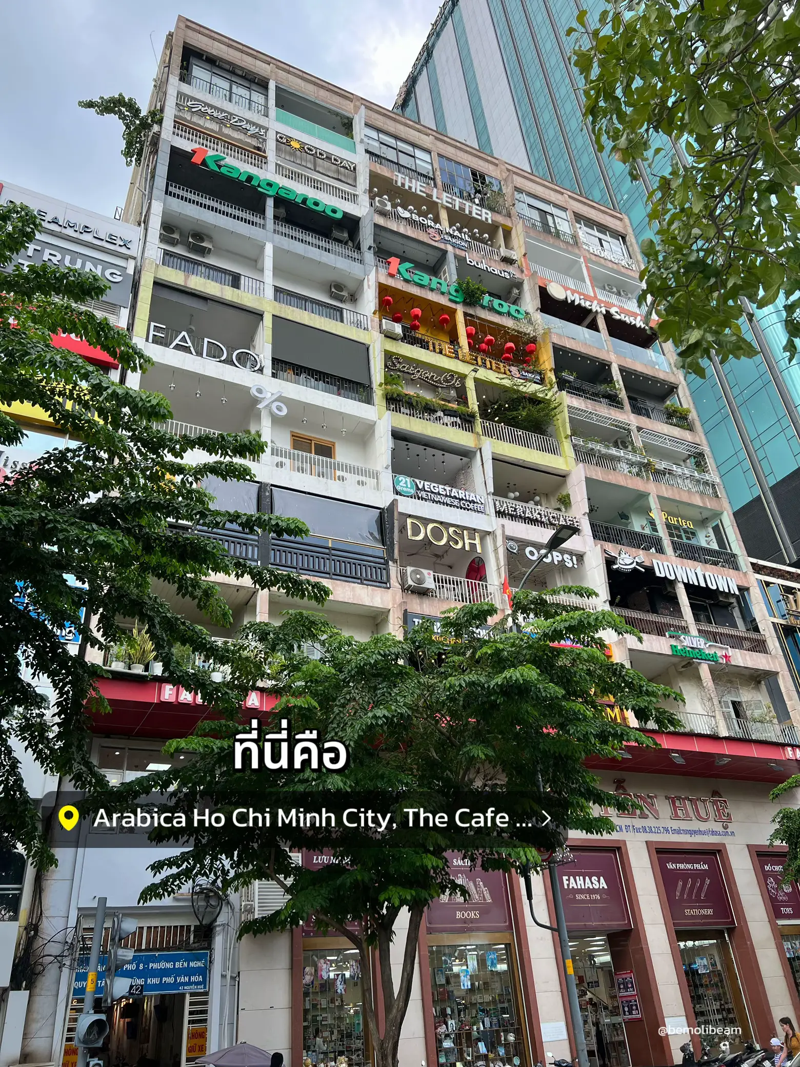 🍰 This whole building has all the cafes. Cafe Apartments, Ho Chi Minh ...
