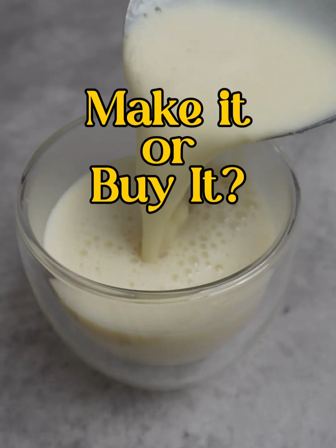 Make it or Buy it - Soy Milk | Video published by KellyCooks | Lemon8