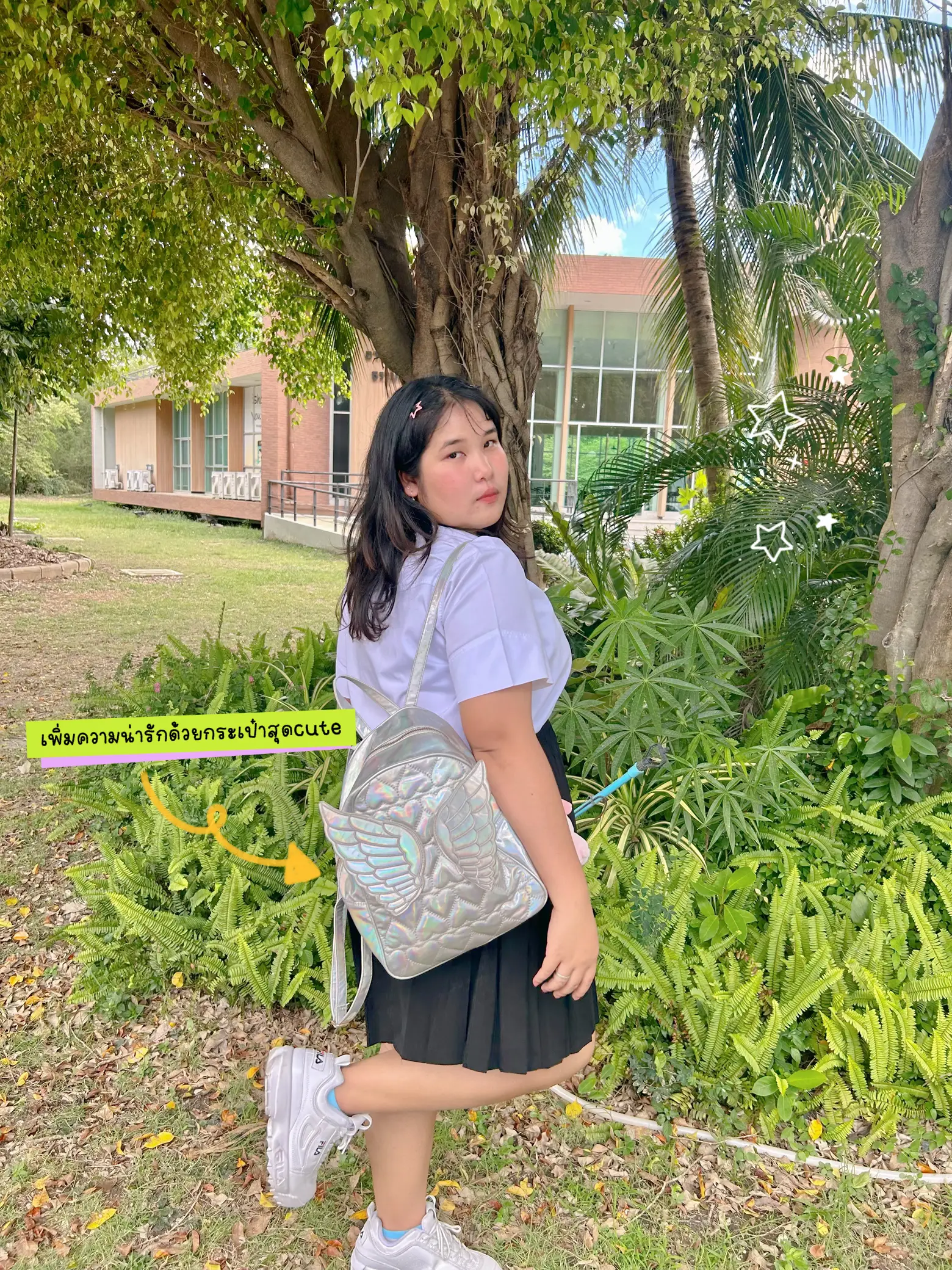 สาวอวบห้ามพลาด แต่งชุดแบบไหนไปมหาลัยมาดูกั๊น💖 | แกลเลอรีที่โพสต์โดย earn_pchr | Lemon8