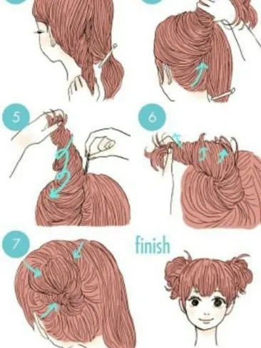 Cara Ikat rambut/poni ala korea | Galeri diposting oleh Tips Keren Lucu ...