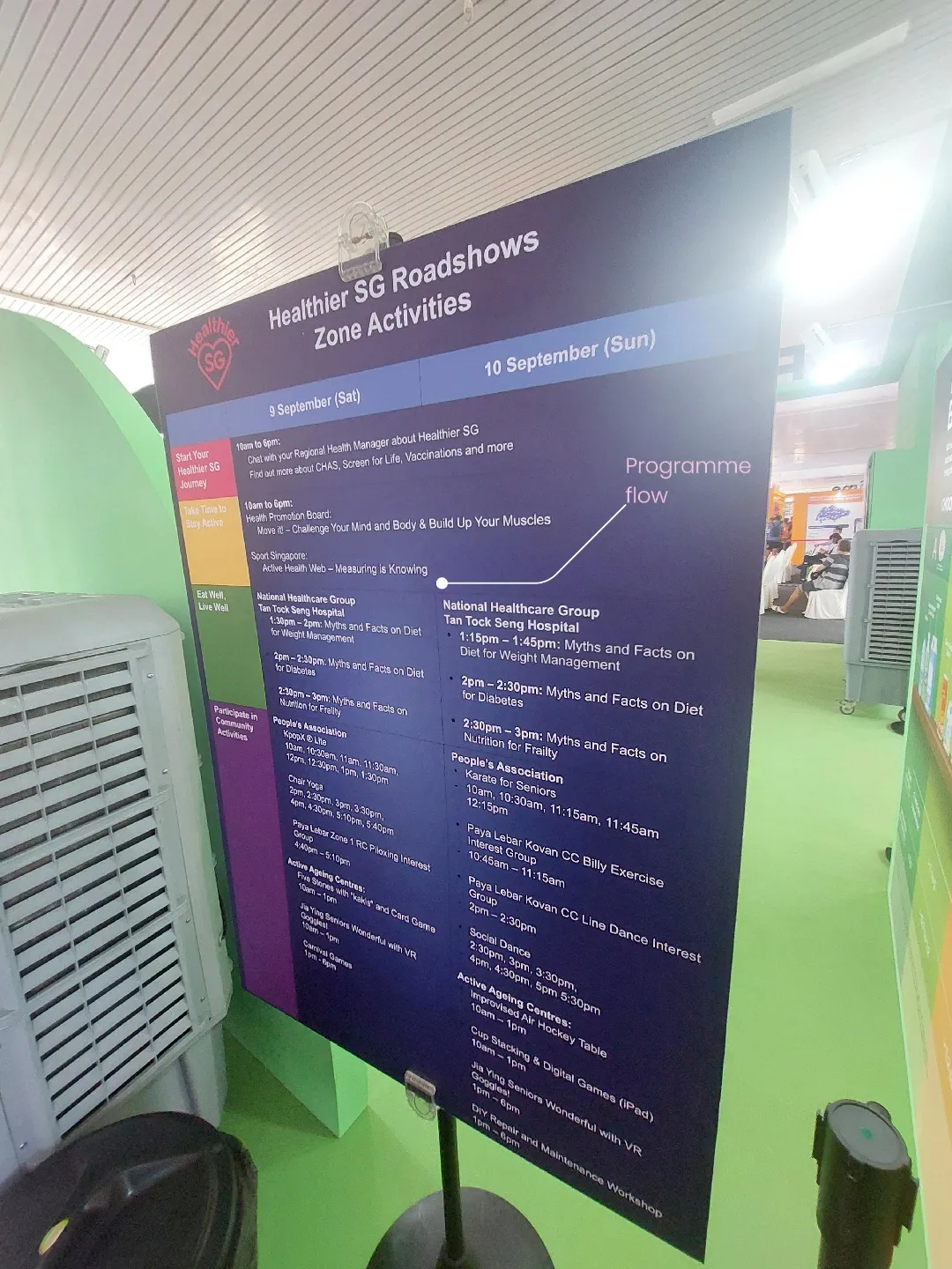 Healthier SG roadshow event 💪♥️ | แกลเลอรีที่โพสต์โดย Grace Lai | Lemon8