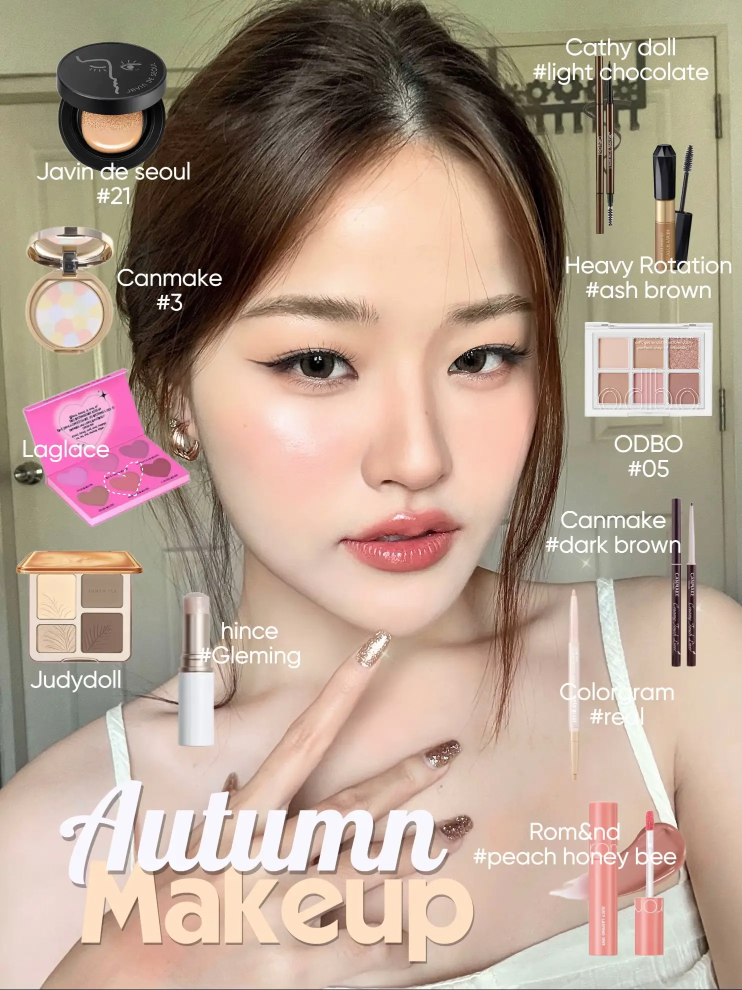 Soft Autumn Makeup มาแรงต้อนรับ winter นี้ ️🍂 | แกลเลอรีที่โพสต์โดย シ ...