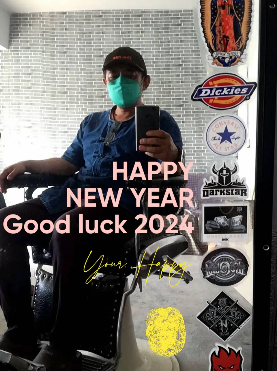 HAPPY NEW YEAR..Good luck 2024 | แกลเลอรีที่โพสต์โดย Hpaya | Lemon8