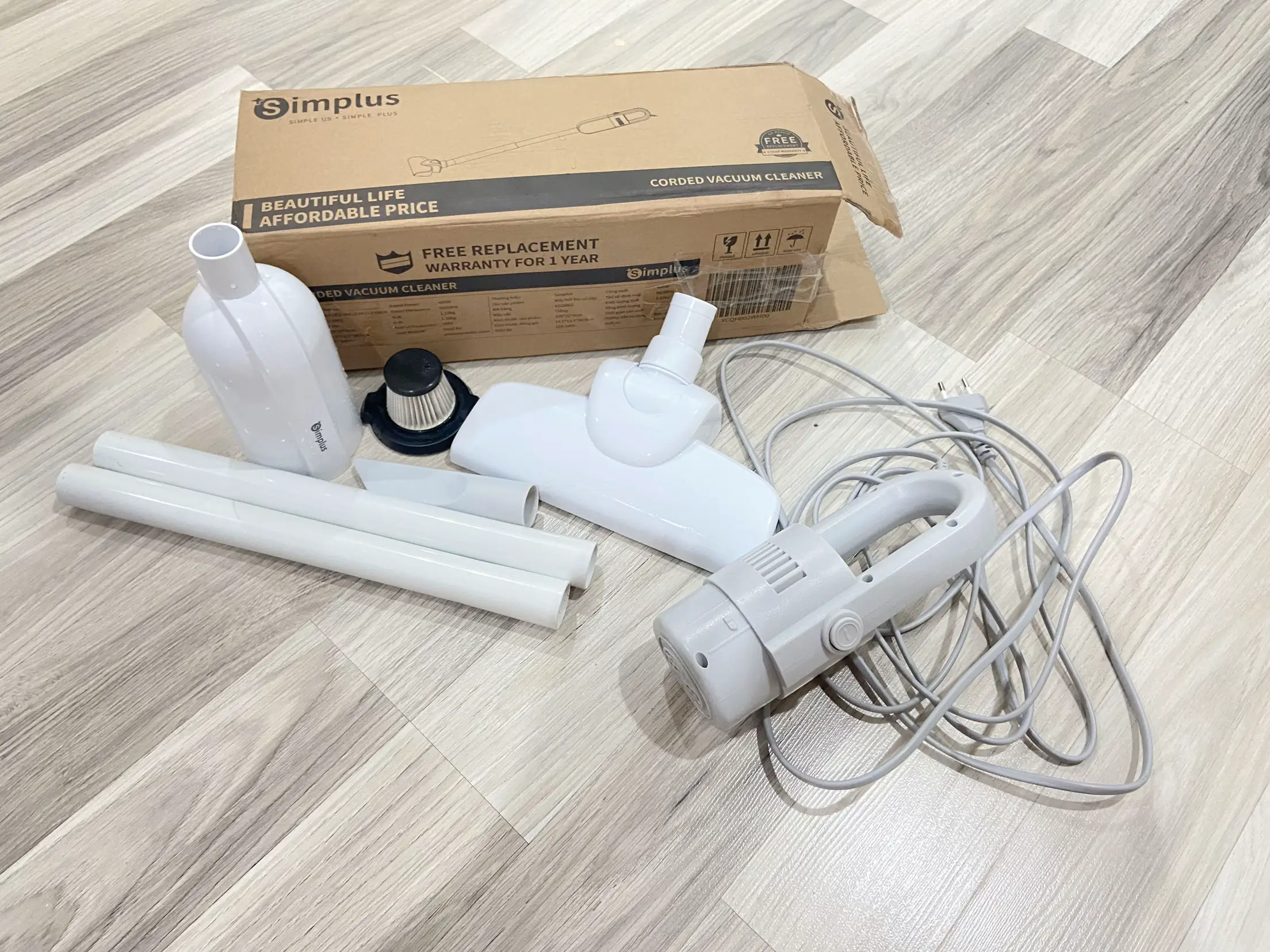 รีวิวเครื่องดูดฝุ่น simplus | แกลเลอรีที่โพสต์โดย Travelwiththaun | Lemon8