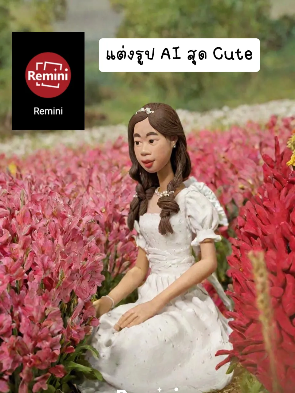 แต่งรูป AI สุด Cute ด้วย Remini | แกลเลอรีที่โพสต์โดย Ploy Kun | Lemon8