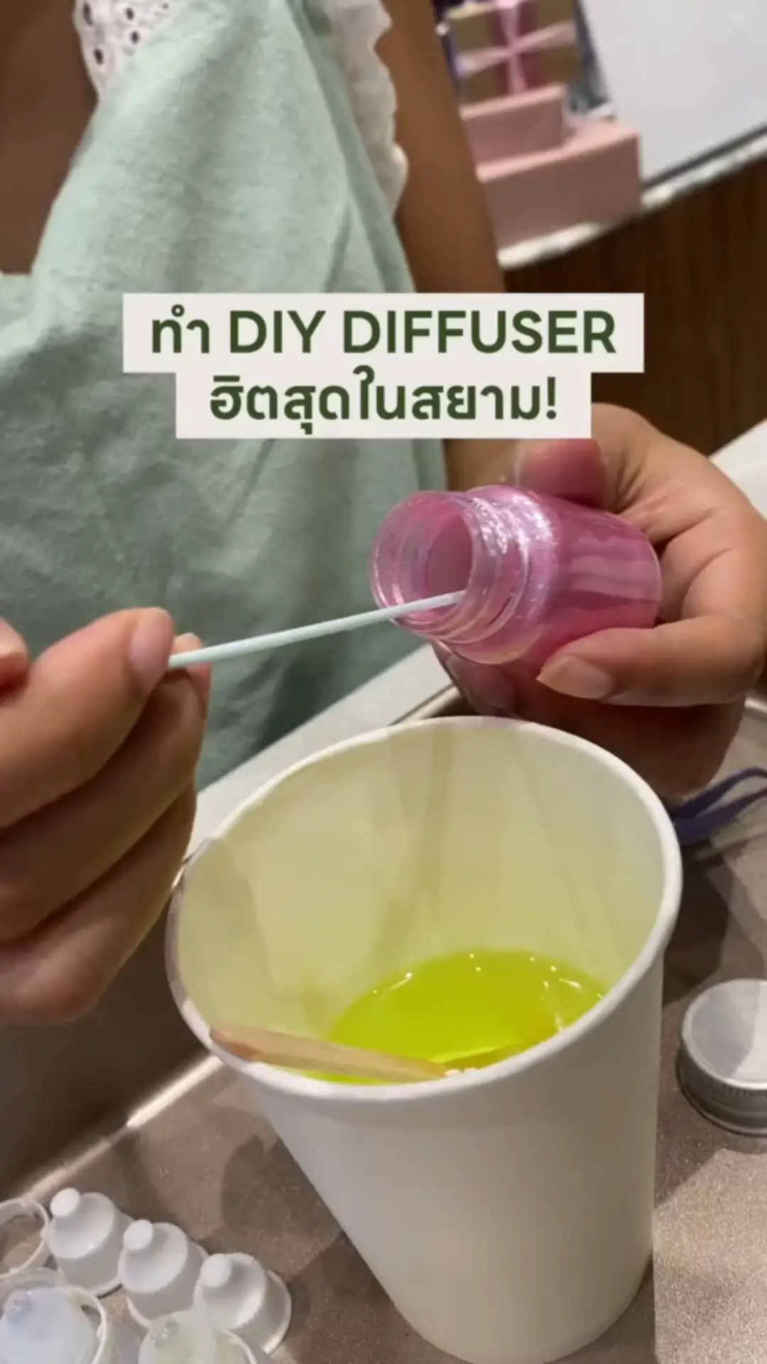 DIY Diffuser สุดฮิตในสยาม! | วิดีโอที่เผยแพร่โดย Firstaidkiss | Lemon8
