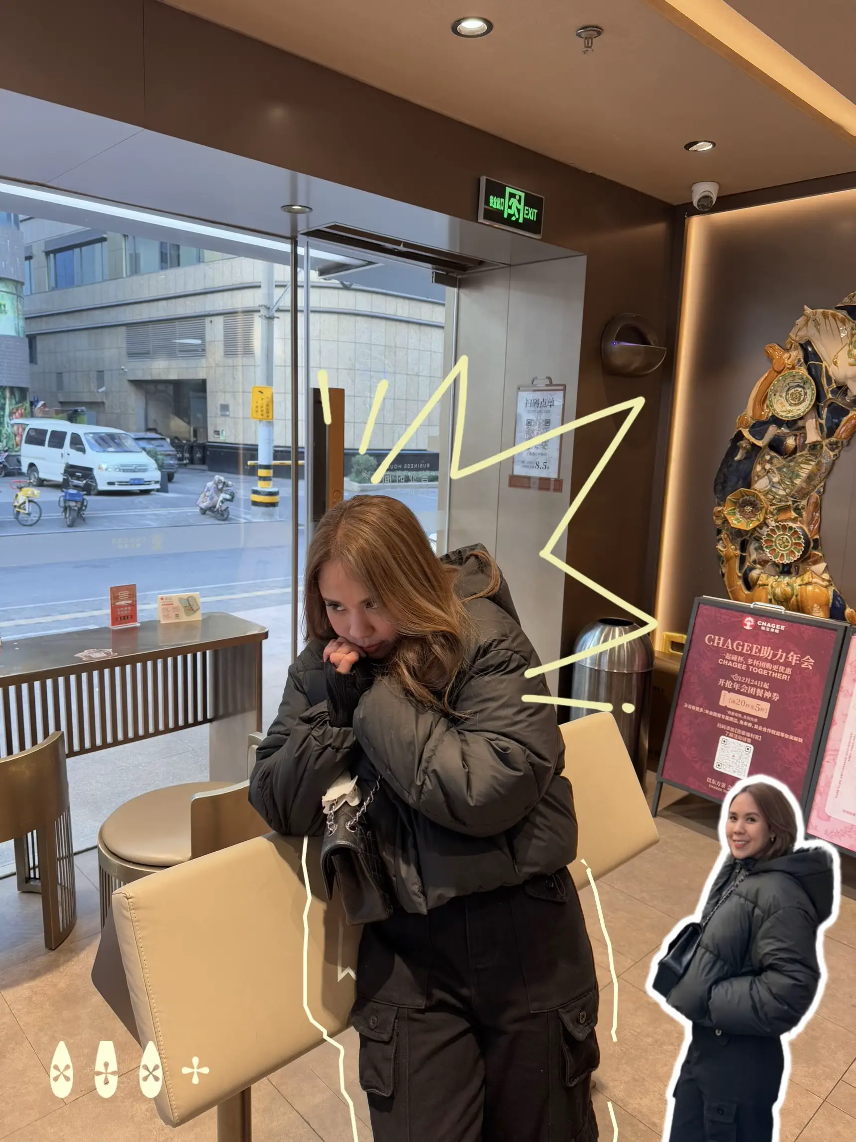 Ootd ไป Shanghai อากาศ 0-10 องศา | แกลเลอรีที่โพสต์โดย Ppopoy Chim | Lemon8