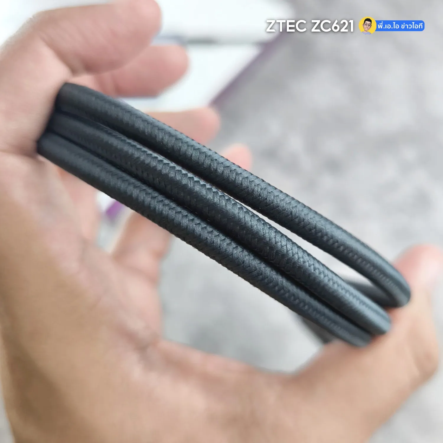 รีวิวสายชาร์จ ZTEC ZC621 USB-C 4.0 | แกลเลอรีที่โพสต์โดย พี่เอไอข่าวไอที | Lemon8