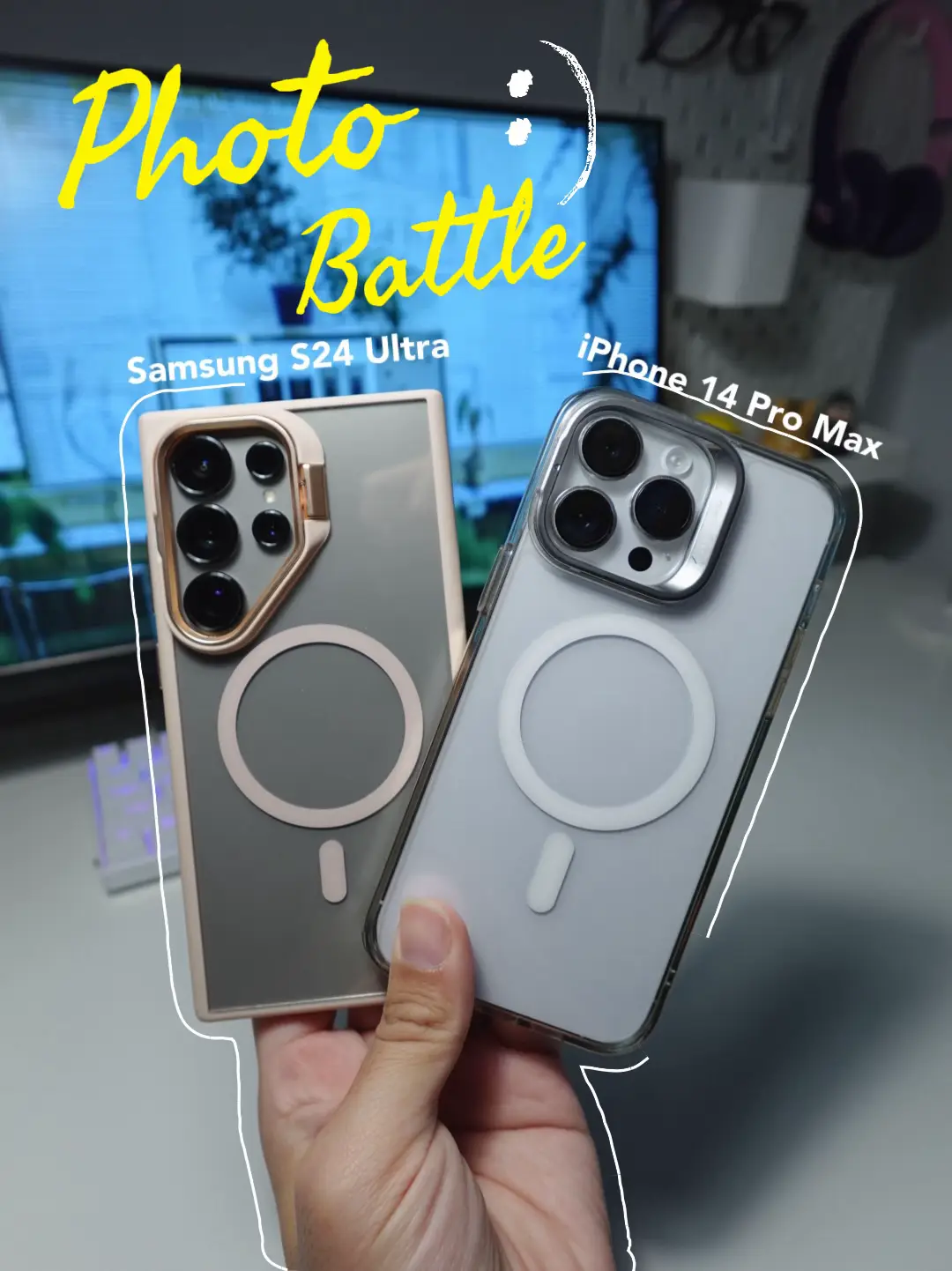 เทียบรูป S24 Ultra vs iPhone 14 Pro Max 📸 | แกลเลอรีที่โพสต์โดย CrepeyenIsHere | Lemon8