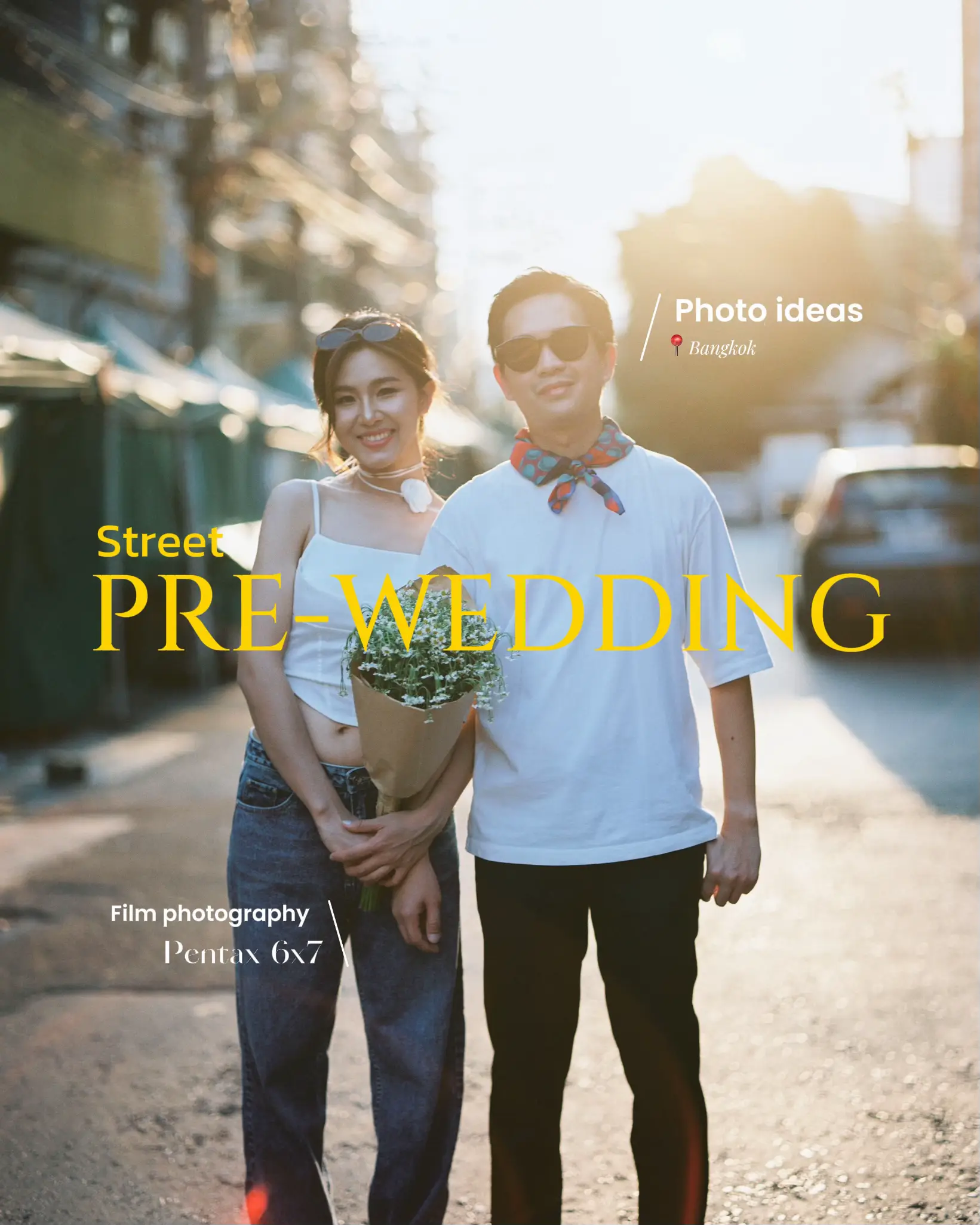 เดินเล่น ถ่ายรูป PRE-WEDDING ด้วยกล้องฟิล์ม 📸 | แกลเลอรีที่โพสต์โดย Earthtsu | Lemon8