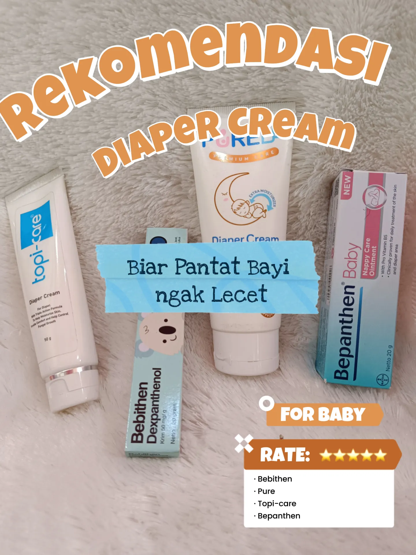 Rekomendasi Diapers Cream Bayi - Pencarian Lemon8