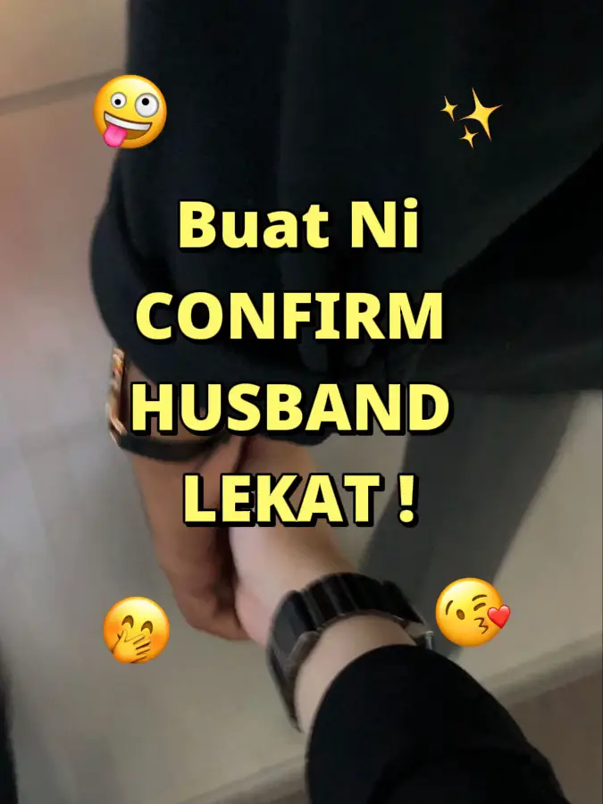 SUAMI Dah taknak keluar rumah dah! 😝🤭🥰 | Galeri disiarkan oleh Myra D’ 🧸 | Lemon8