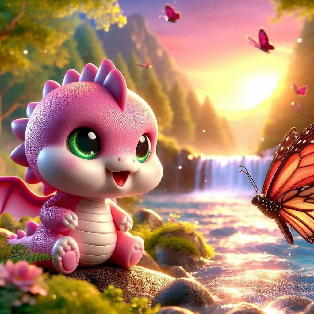 ภาพสวยๆมังกรน้อยน่ารักๆ | แกลเลอรีที่โพสต์โดย Phonauma | Lemon8