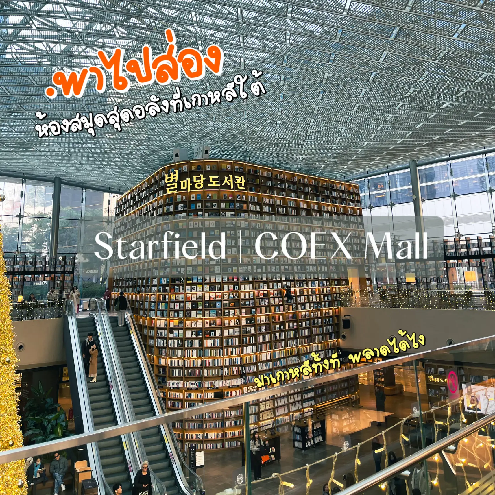 [เที่ยว] Starfield Library ห้องสมุดสุดอลังการที่เกาหลีใต้. | แกลเลอรี ...