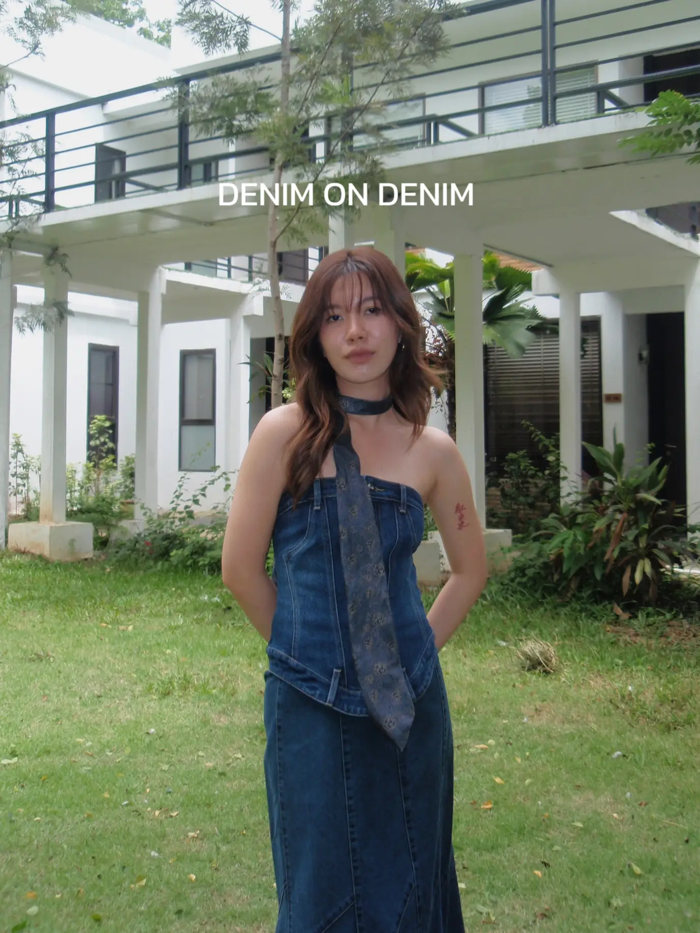 DENIM ON DENIM trend | แกลเลอรีที่โพสต์โดย JIB | Lemon8