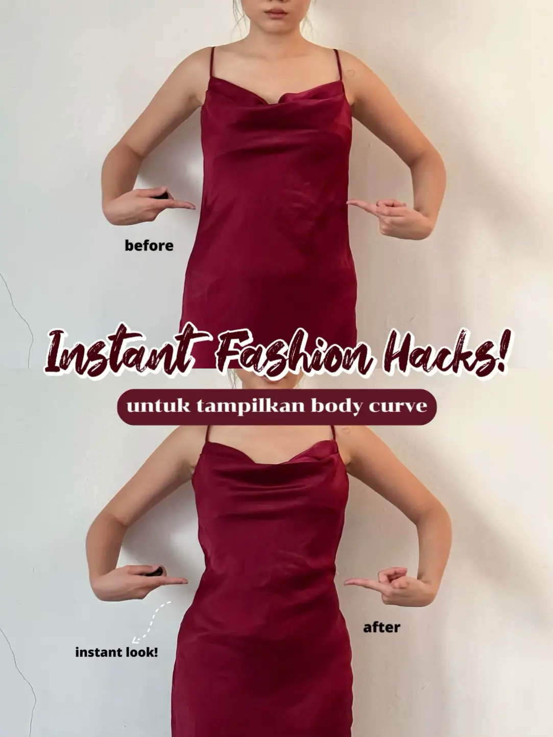 Instant Fashion Hacks, AUTO ADA BODY CURVE😆🙌🏻 | Galeri diposting oleh ...