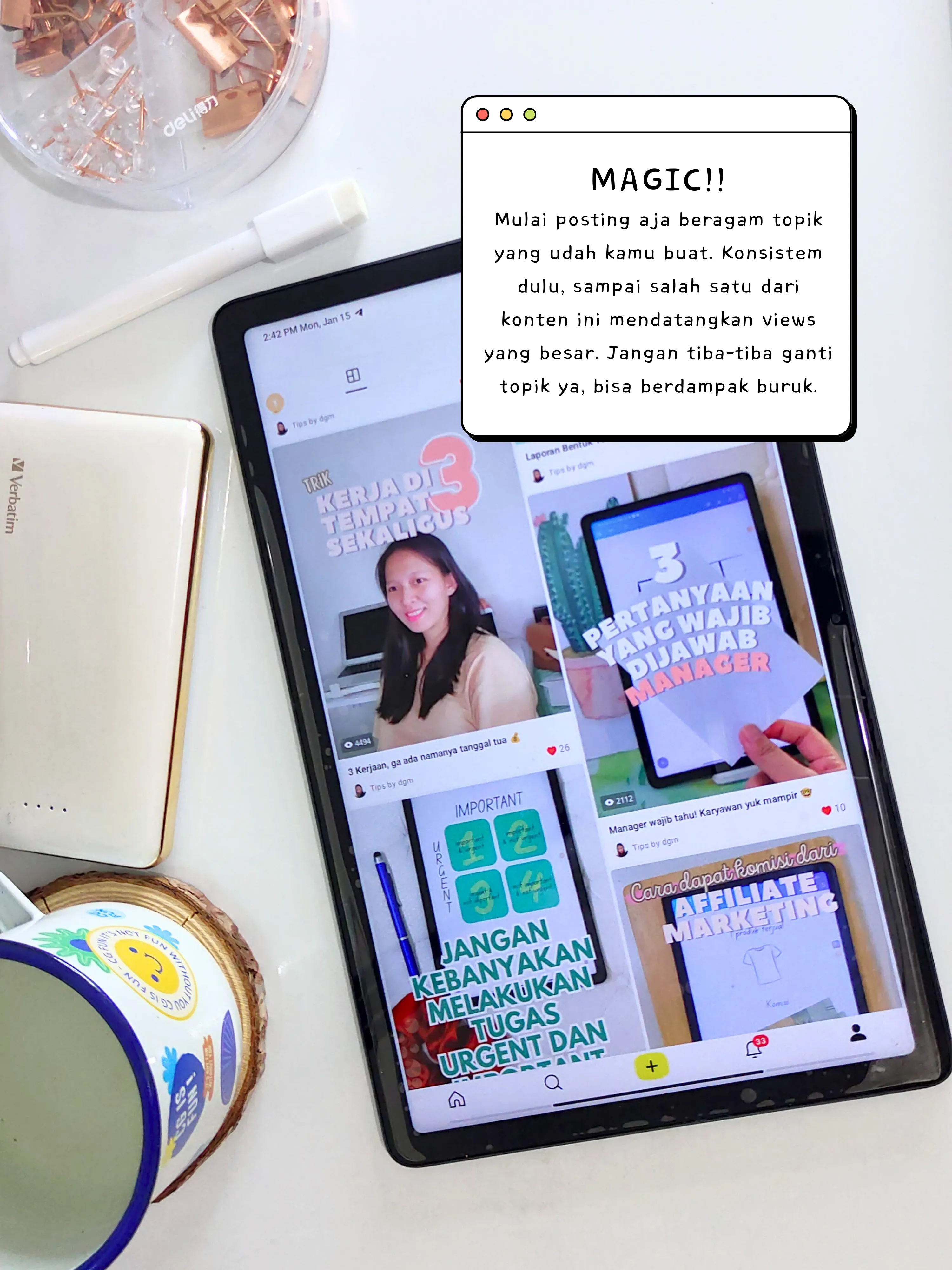 Cara Aku Testing Konten di Lemon8 🍋 | Galeri diposting oleh Tips by dgm ...