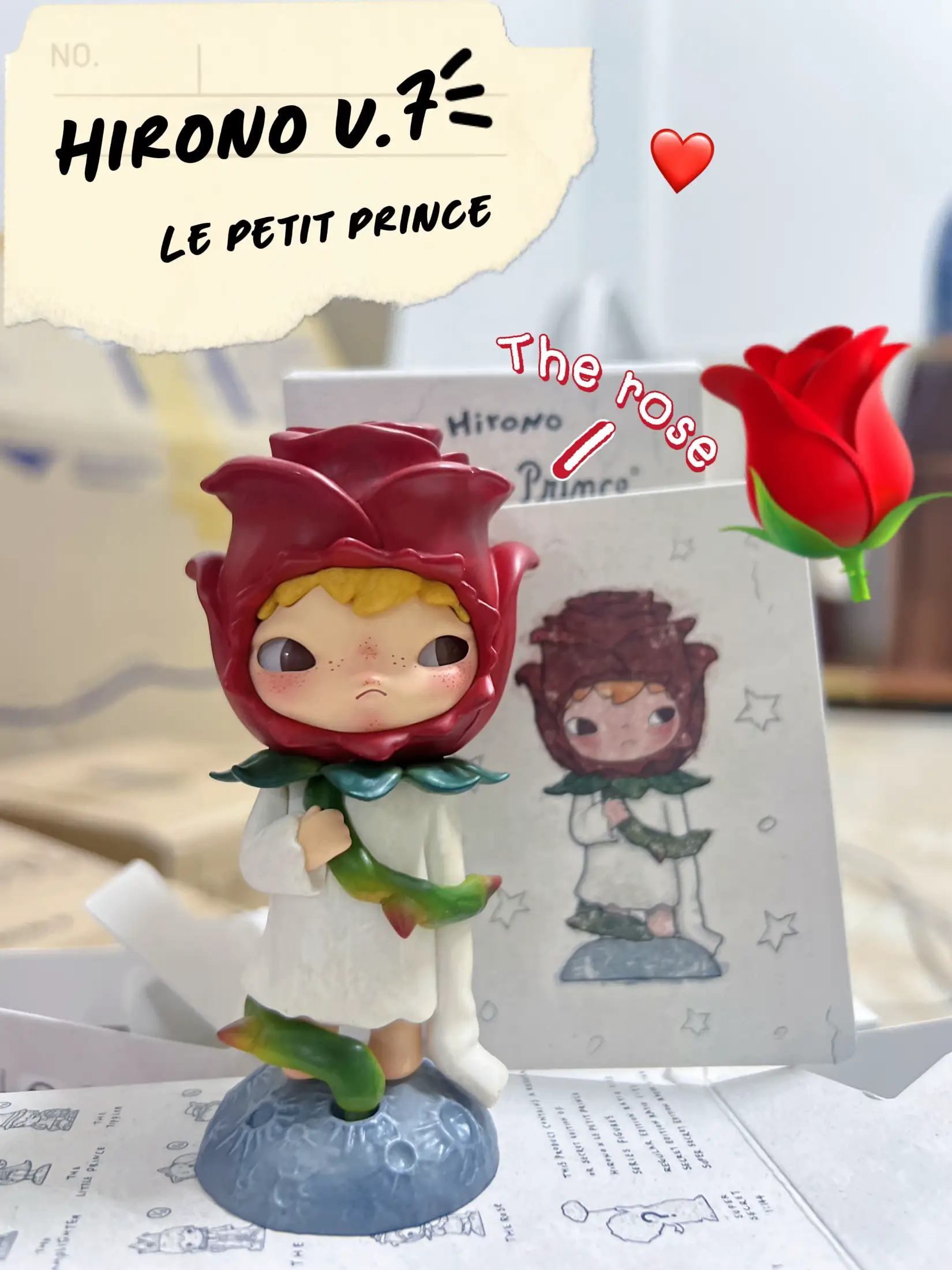 Hirono x เจ้าชายน้อย 🌹 | แกลเลอรีที่โพสต์โดย ไอซ์ซึ เภสัช🐻💚 | Lemon8