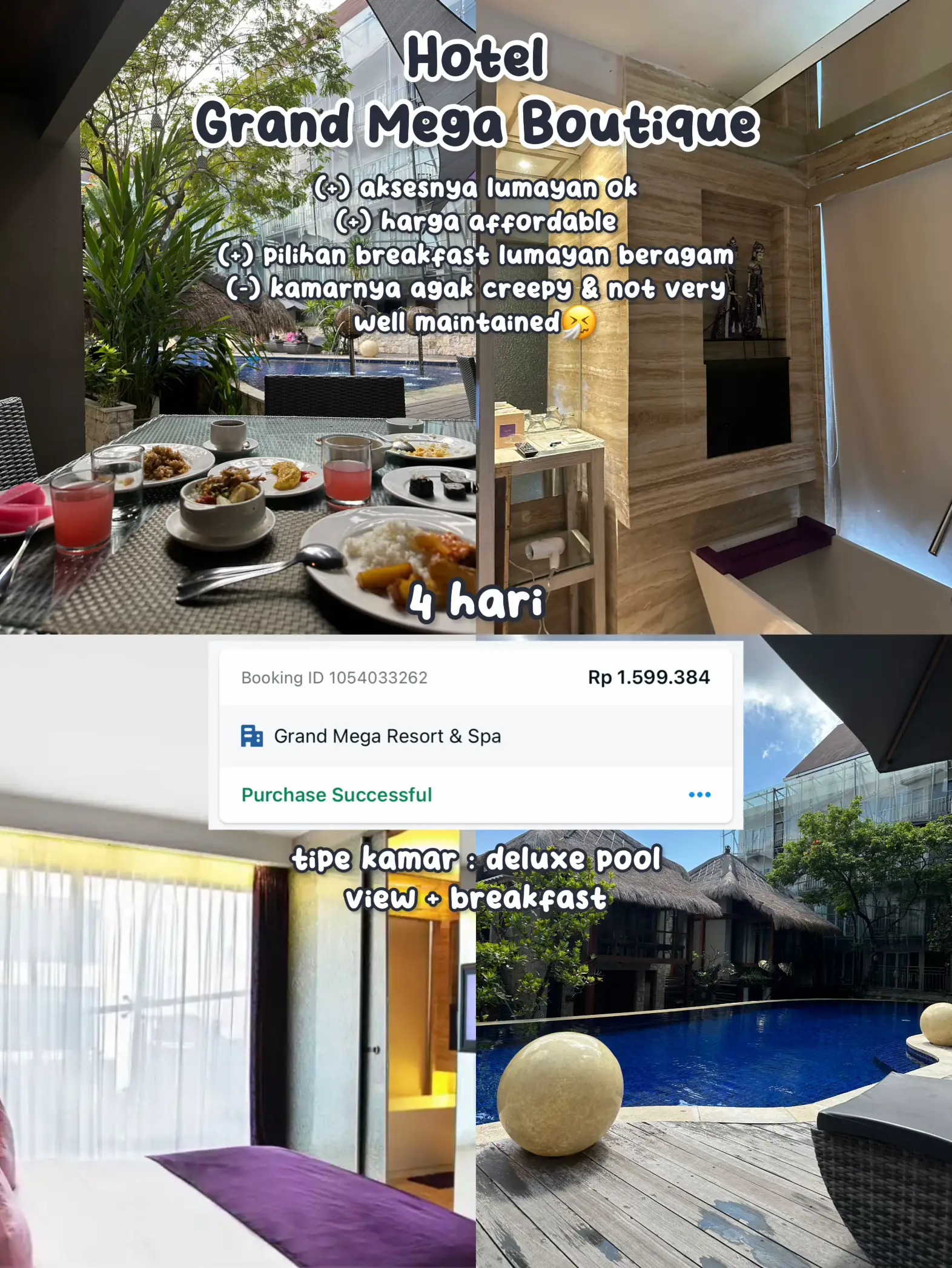 [SAVE] Spill Budget Akomodasi 9 Hari di Bali! | Galeri diposting oleh Putri A. | Lemon8