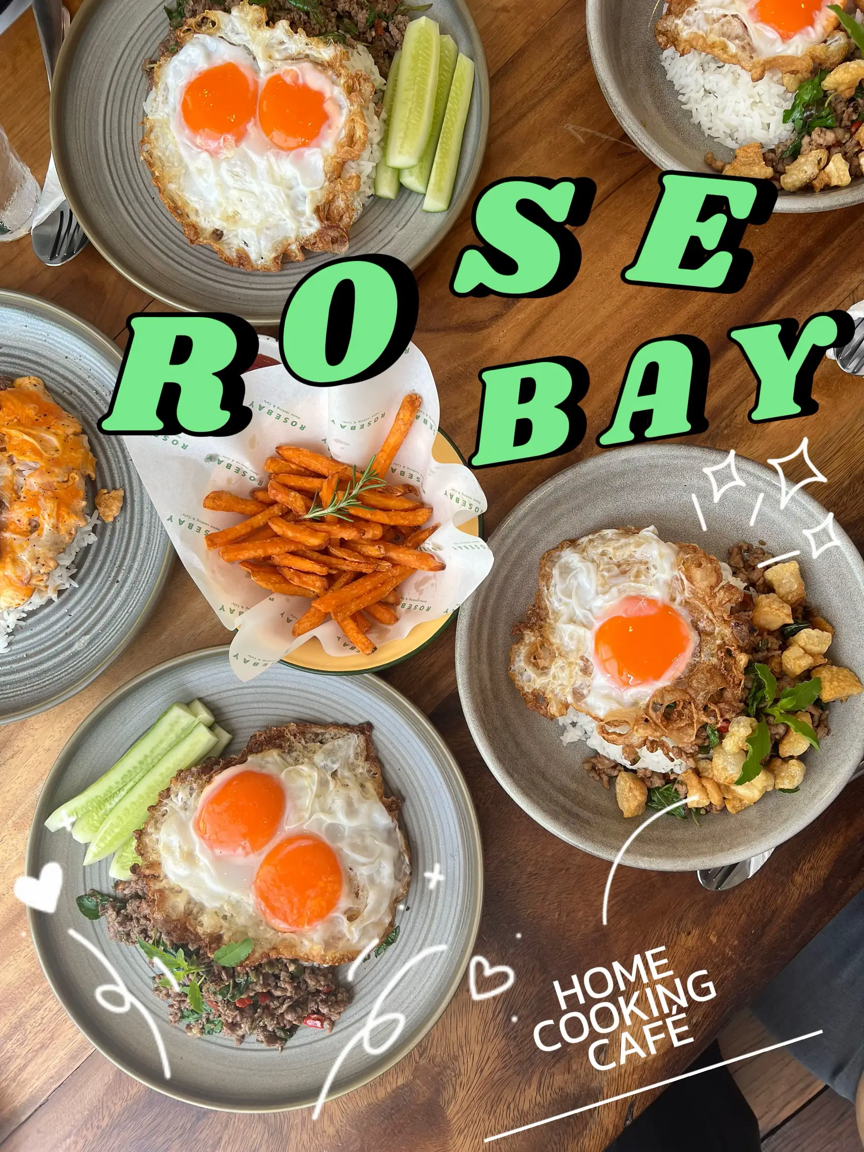 ไปเขาใหญ่กินข้าวที่ไหนดี? ROSEBAY 🍽️ Home Cooking Cafe 😋 | แกลเลอรีที่โพสต์โดย Stampberry 🍰 | Lemon8
