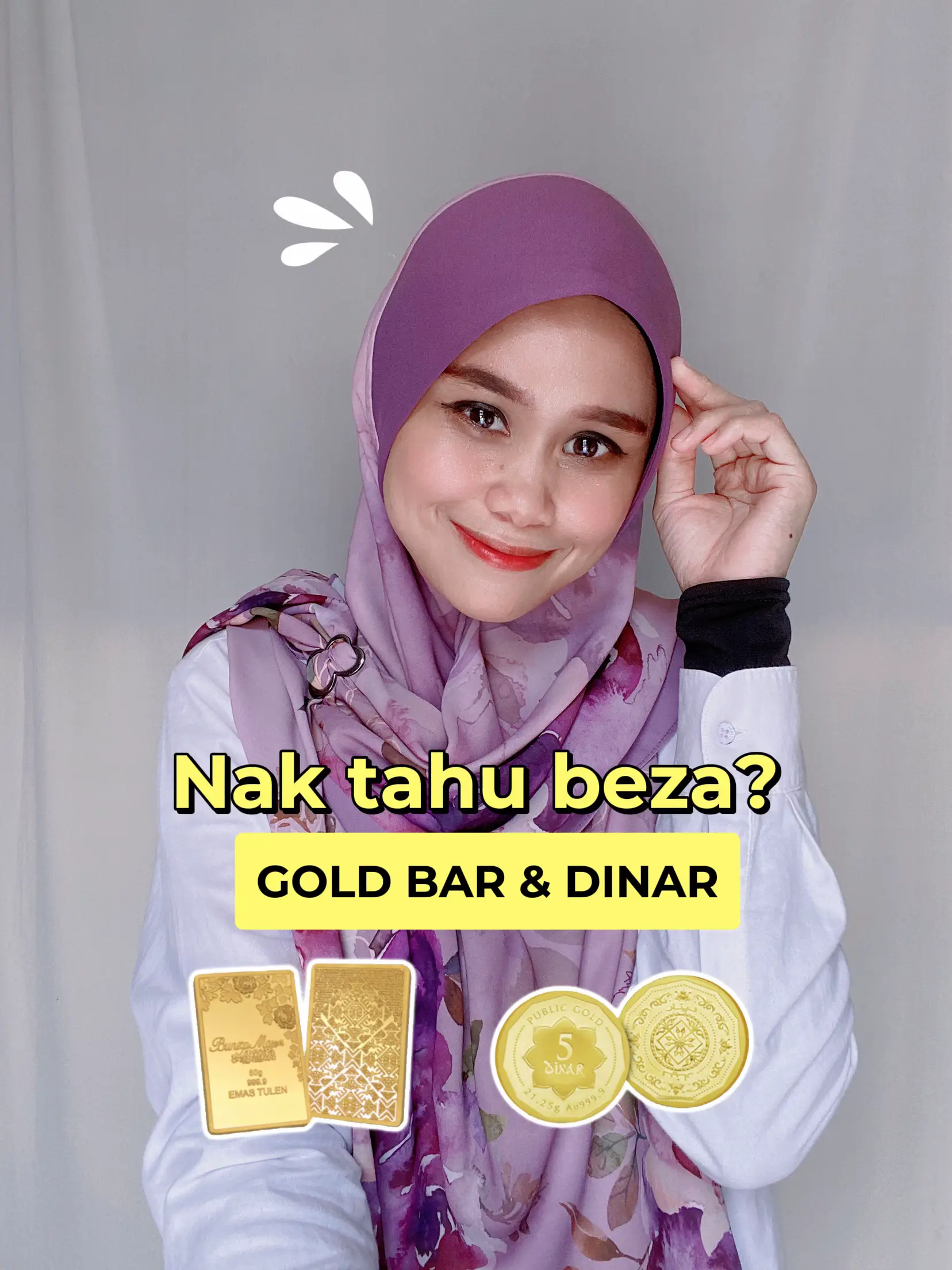 Senang je nak tahu beza Gold Bar dan Dinar ni! | Galeri disiarkan oleh Amirah Muhammad | Lemon8