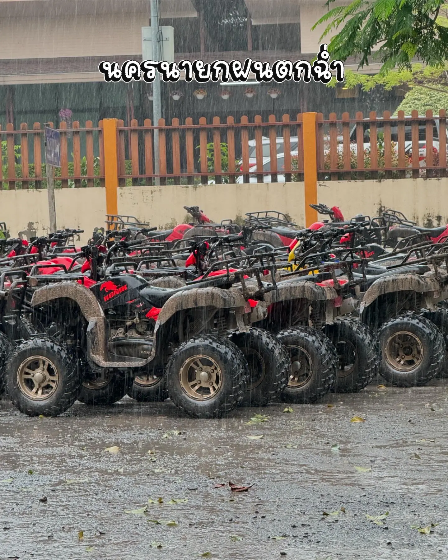 ขับ ATV นครนายกแต่ติดแกลมสุด🤣 | แกลเลอรีที่โพสต์โดย ความลับนางฟ้า🧚 | Lemon8