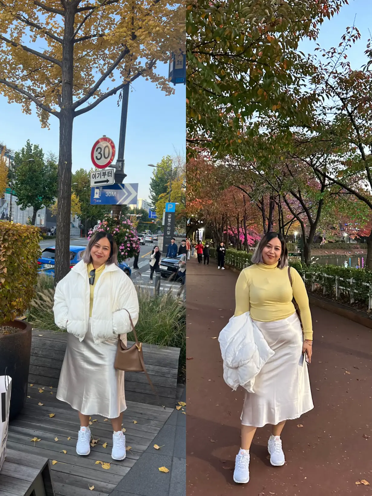แชร์ outfits เที่ยวเกาหลี ของสาว plus size💗👗👚 | แกลเลอรีที่โพสต์โดย Bombie | Lemon8