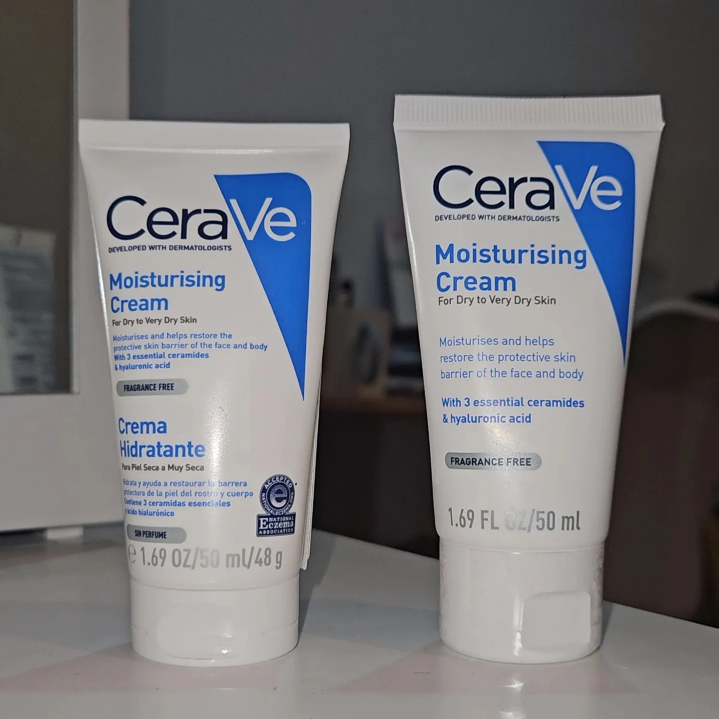 Cerave แท้ vs ปลอม จุดสังเกตง่ายมาก ก่อนที่หน้าจะพัง💥💥 | แกลเลอรีที่โพสต์โดย Mommam Junsudch ...