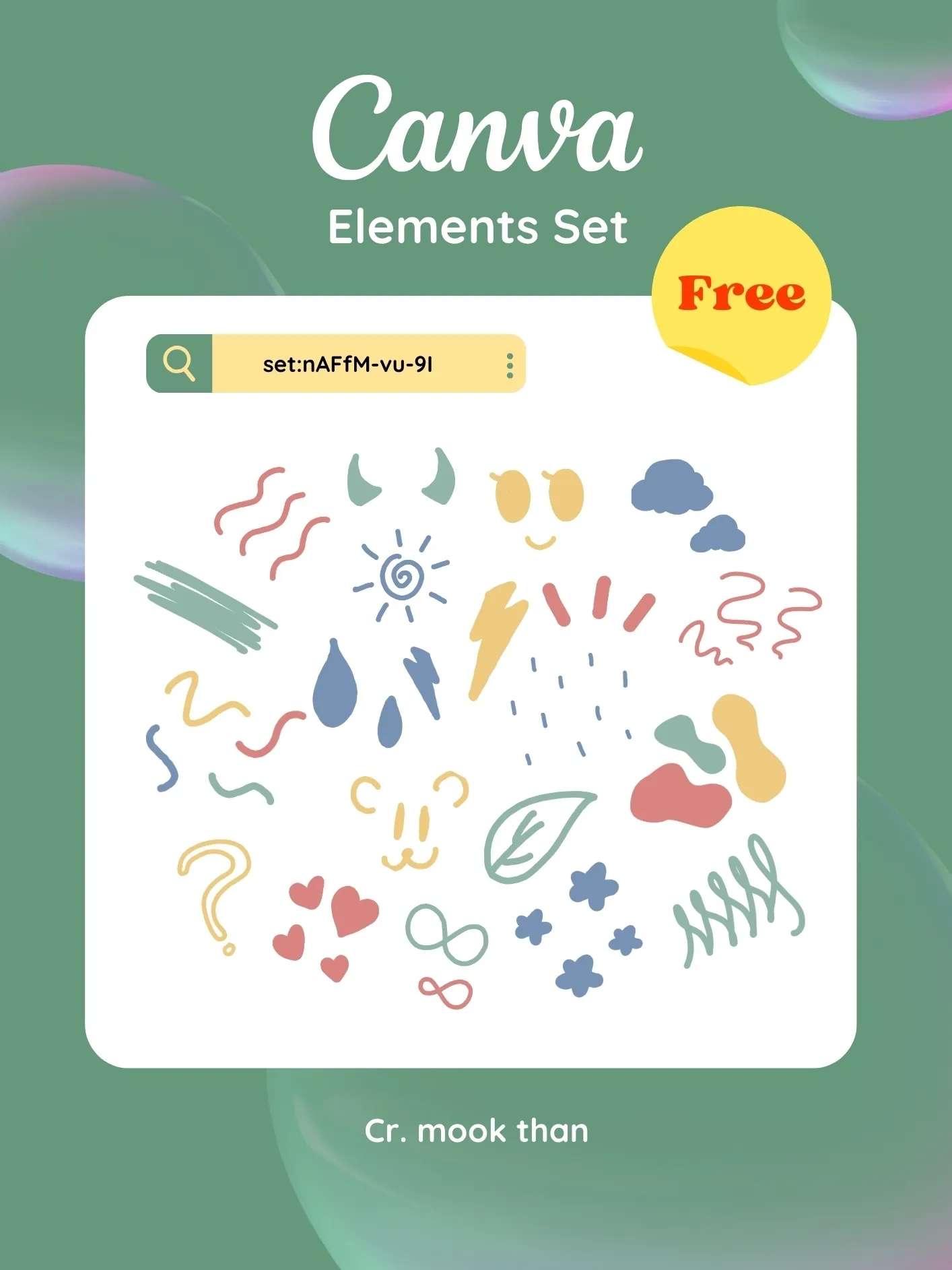 แจกคำค้นหาน่ารักๆใน canva ฟรี ep.2 | แกลเลอรีที่โพสต์โดย MookThan | Lemon8