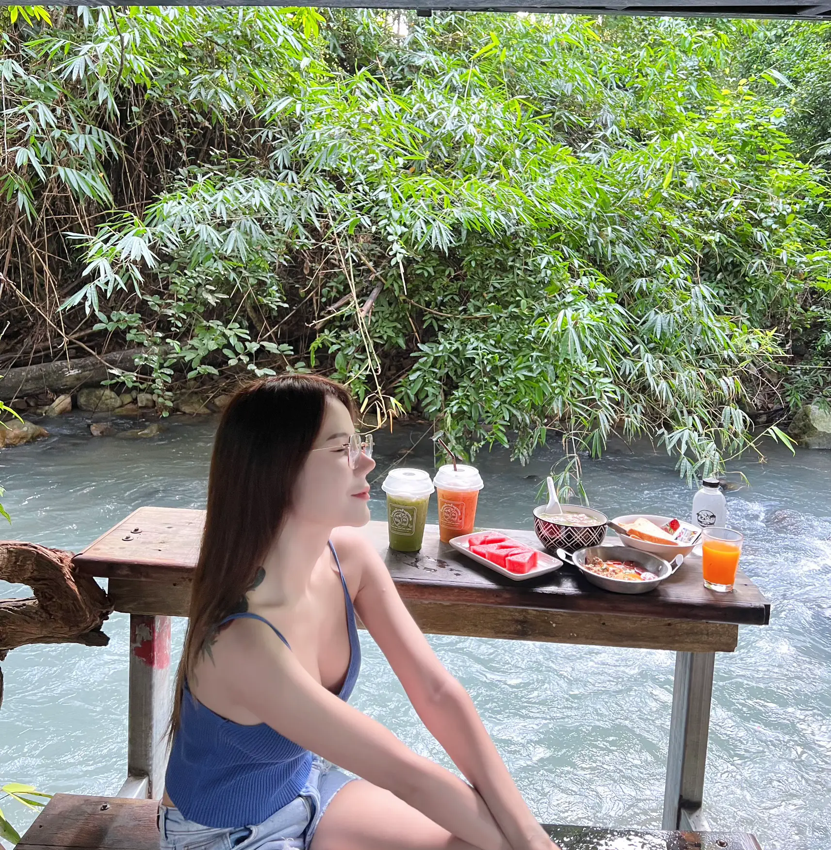 วันหยุดพักผ่อนสระบุรี🏕️🍃 | แกลเลอรีที่โพสต์โดย DJ BEAMMII 🐰🎧 | Lemon8