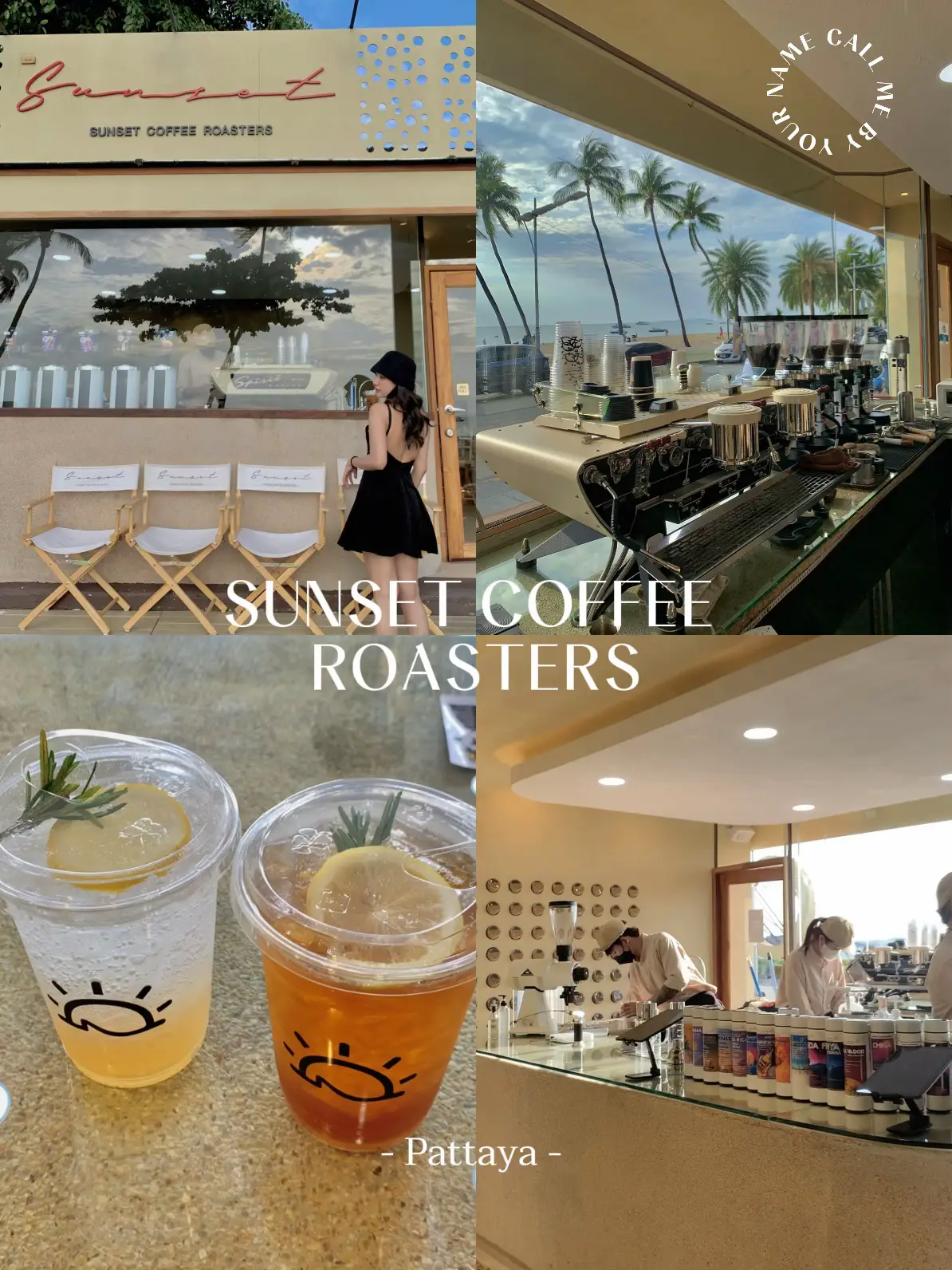 ร้านกาแฟริมหาดพัทยา 🌴☕️ | แกลเลอรีที่โพสต์โดย Mint | Lemon8