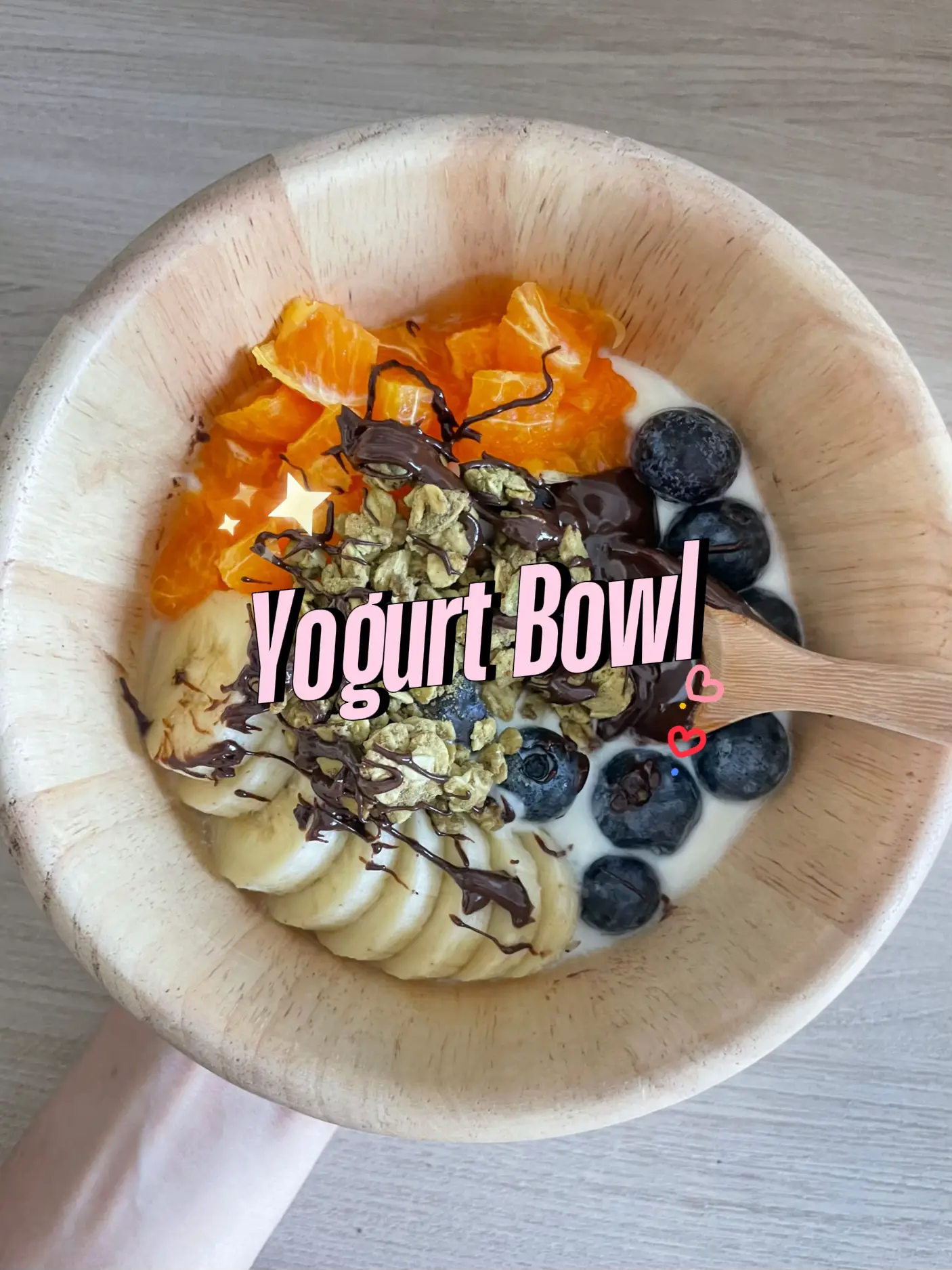 Yogurt Bowl 🥣🍊🍌🫐 | วิดีโอที่เผยแพร่โดย Annie Diary | Lemon8
