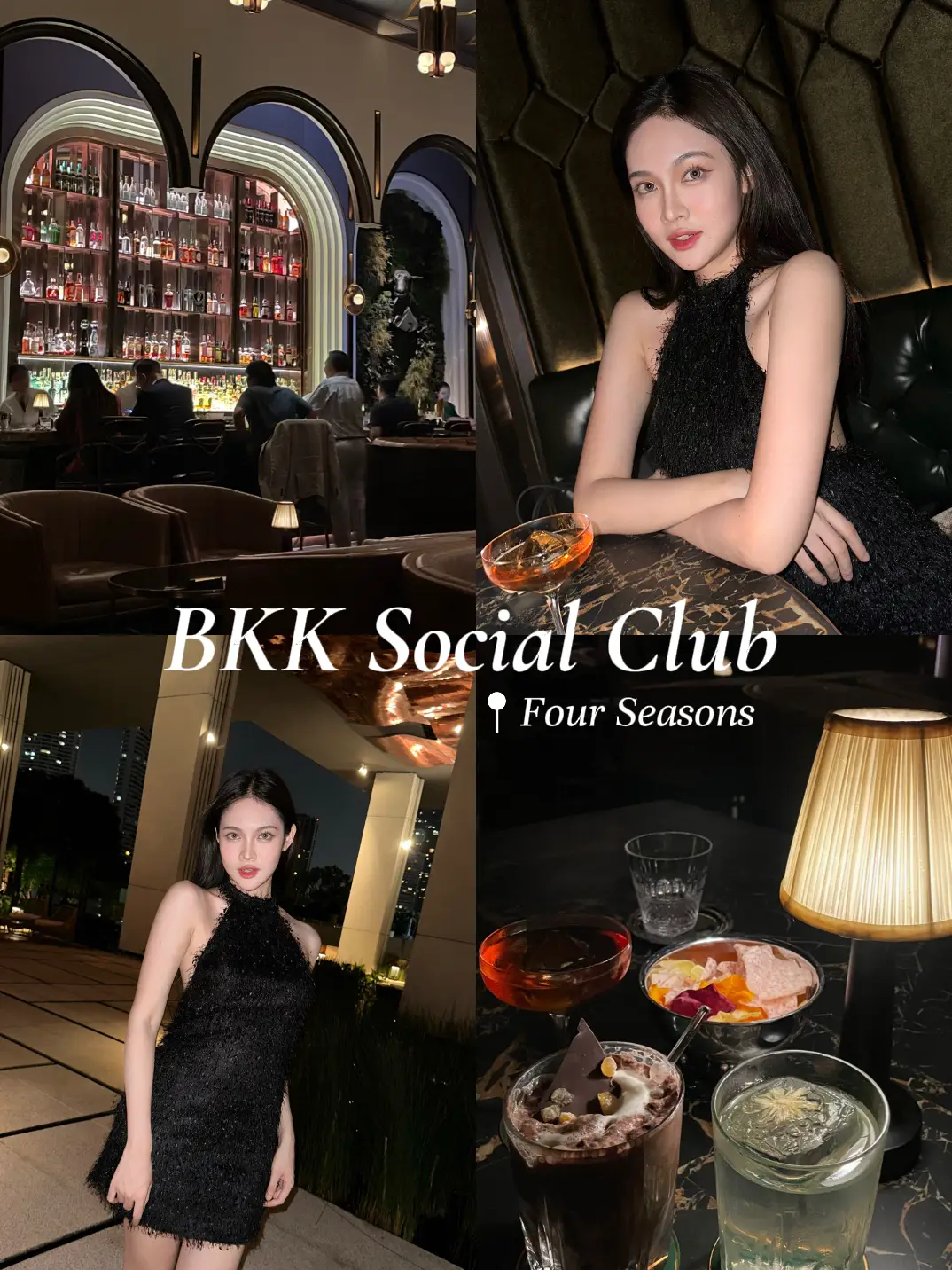 BKK social club🥂 บาร์สุดหรูในโรงแรม Four seasons 💵 | แกลเลอรีที่โพสต์ ...
