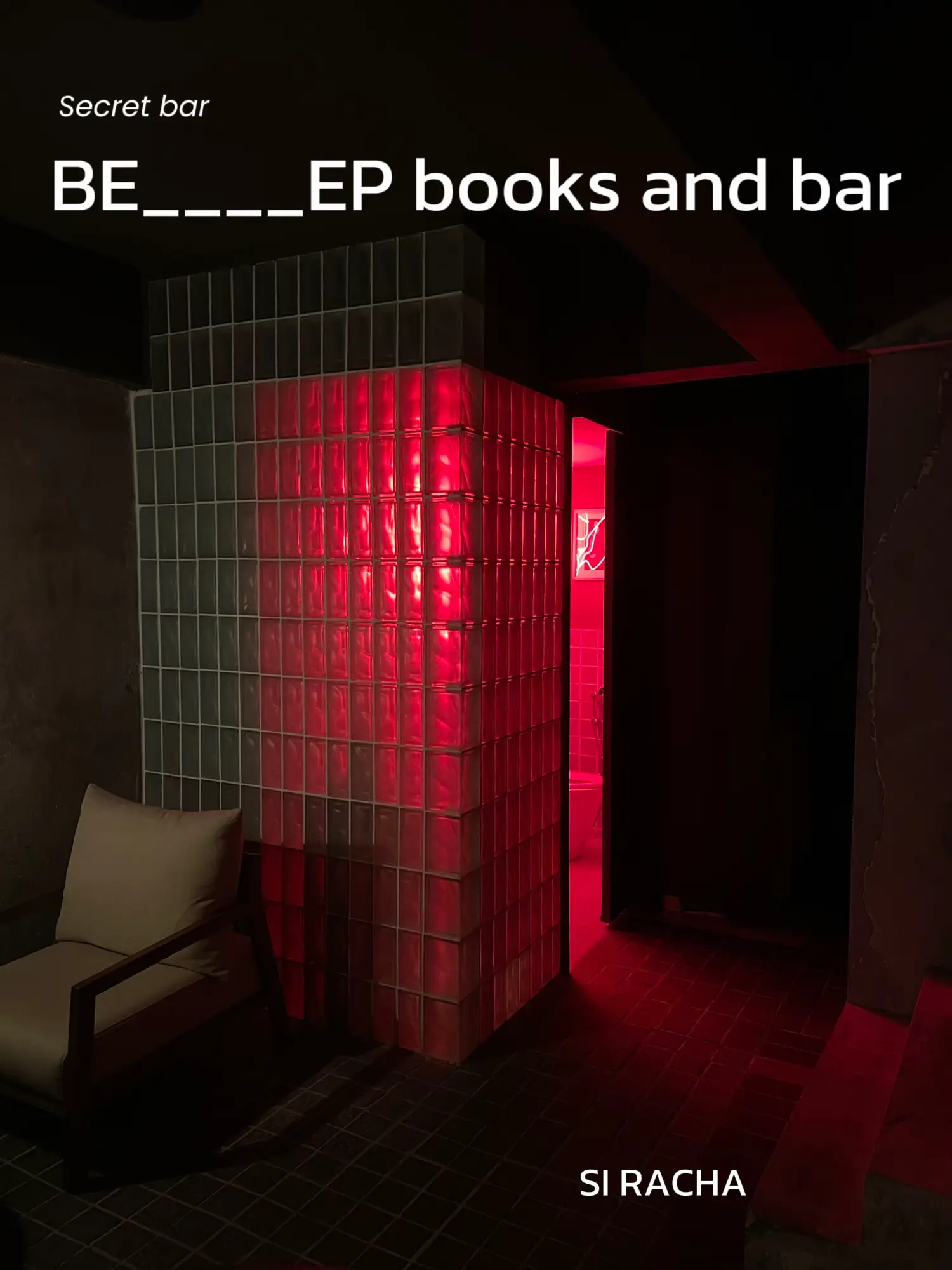 Be_____ep books and bar 🍸🍷🍺 (บาร์ลับ) | แกลเลอรีที่โพสต์โดย Pat. | Lemon8