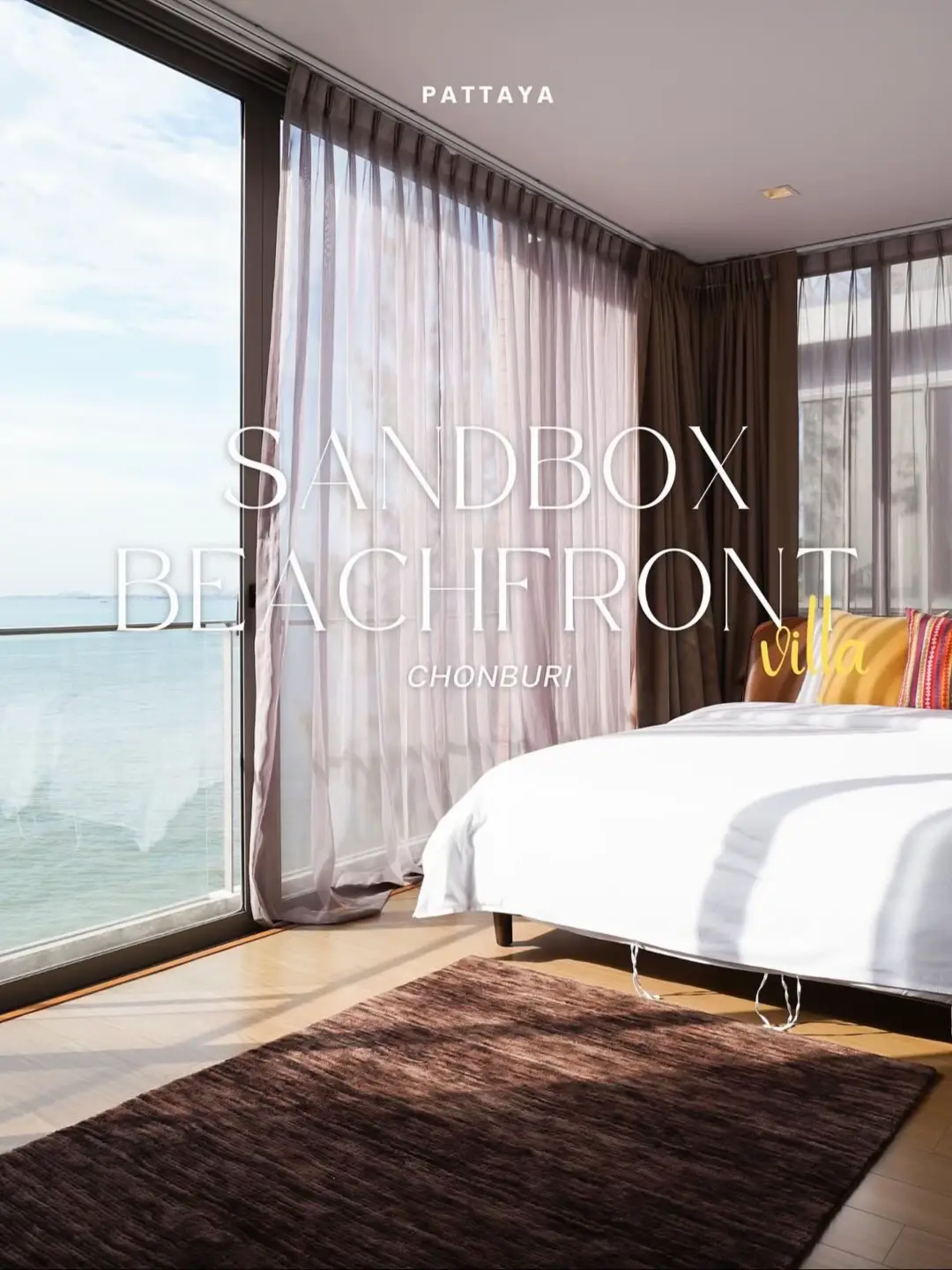 พัทยารอบนี้ชิลมาก บ้านพักพลูวิลล่า5ชั้น ติดทะเล🏝️ | แกลเลอรีที่โพสต์โดย seenamz | Lemon8