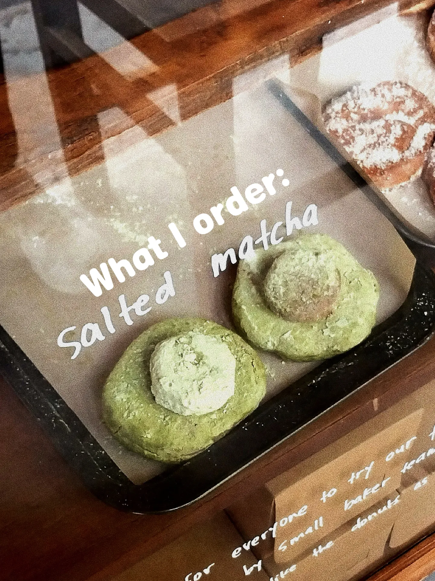 🍩🥤 Donat Salted Matcha? Baru di Blok M! 🥤🍩 | Galeri diposting oleh ...