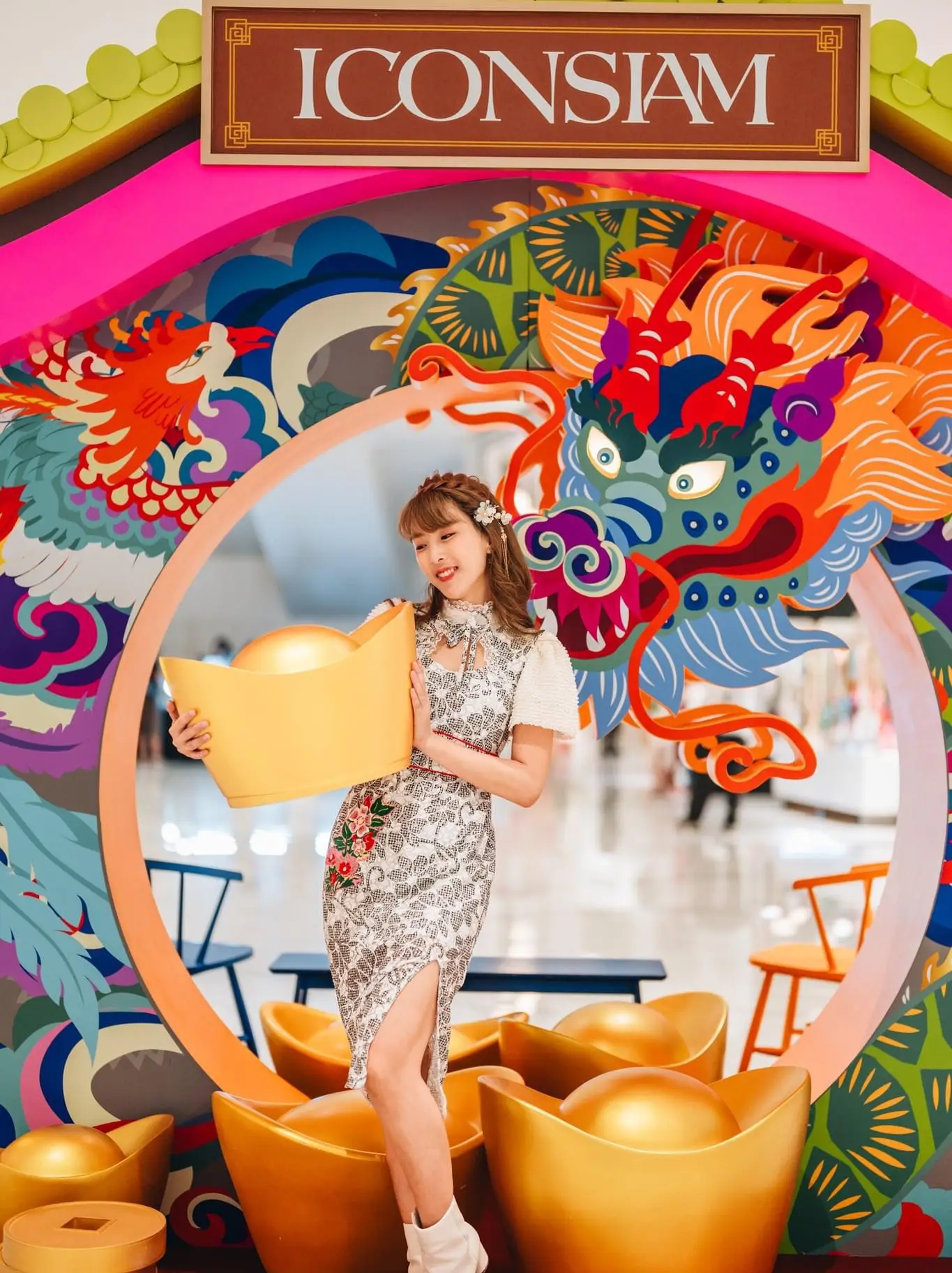 THE ICONSIAM ETERNAL PROSPERITY CHINESE NEW YEAR 2 | แกลเลอรีที่โพสต์โดย Lazy Coup | Lemon8