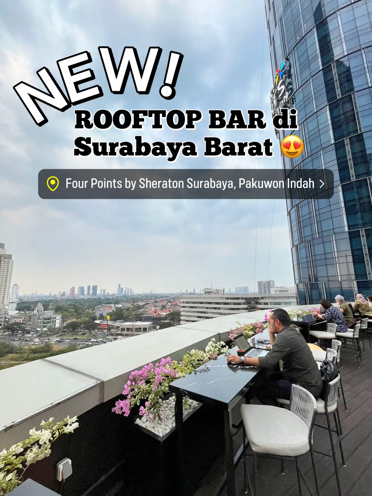 Rooftop bar ter keren di Surabaya Barat!!! NEW ️‍🔥 ️‍🔥 | Galeri ...