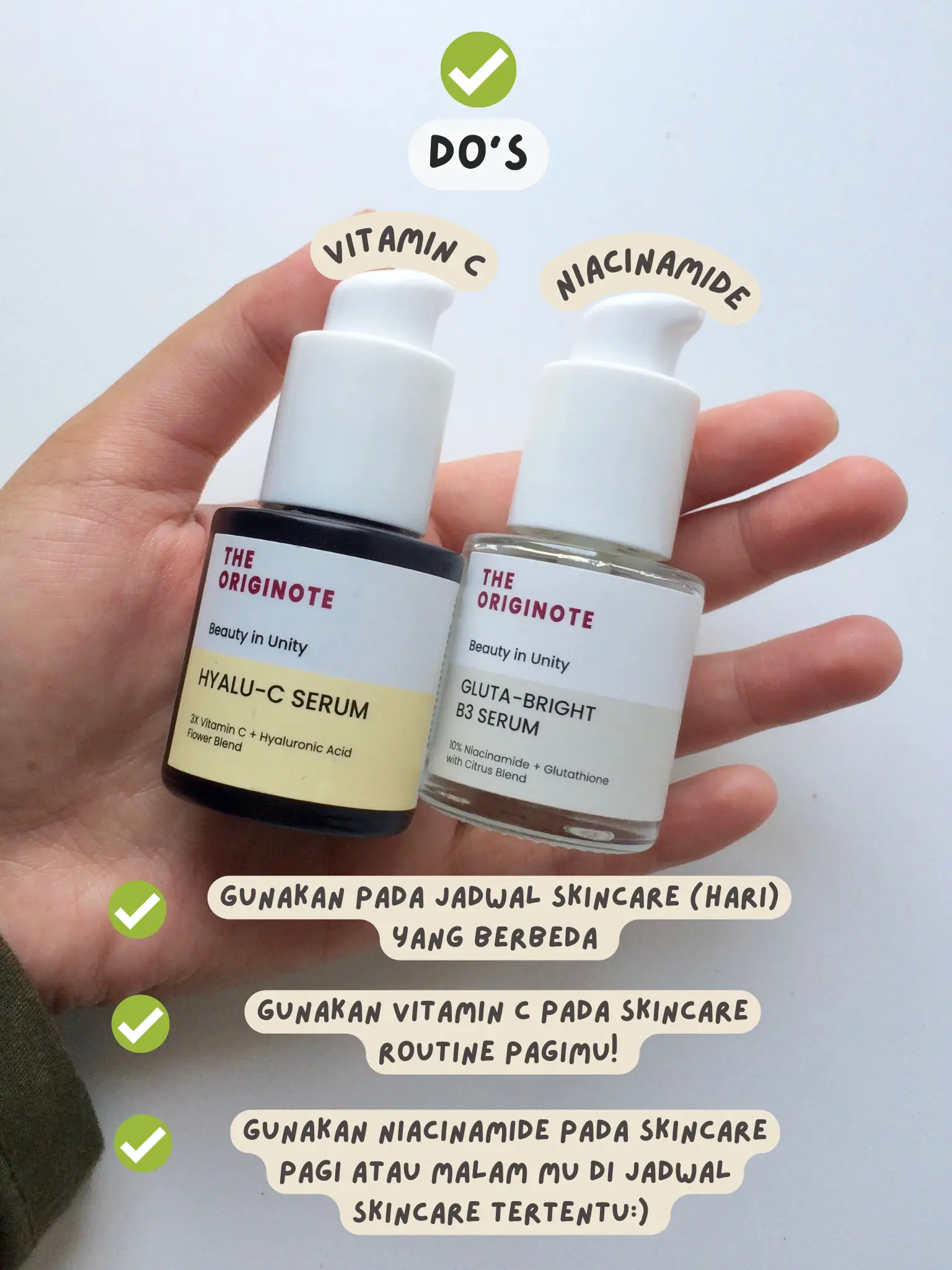 Jangan sembarangan kombinasiin skincare ini ya! | Galeri diposting oleh Putri | Lemon8