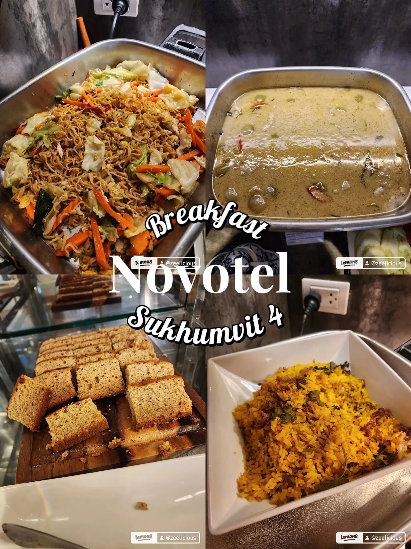 Breakfast @ Novotel Bangkok Nana | แกลเลอรีที่โพสต์โดย zeelicious | Lemon8