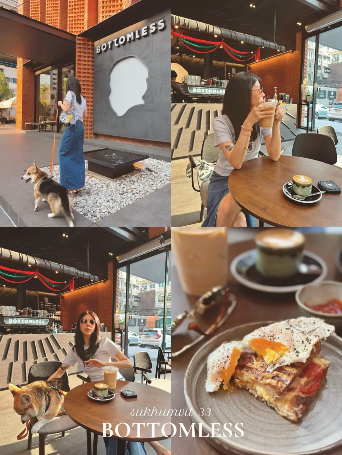 BOTTOMLESS S33 ☕️ คาเฟ่นั่งชิลล์ ฟีลถ่ายรูปสวย 📷 แนวรถไฟฟ้า | แกลเลอรีที่โพสต์โดย EatChapter ...