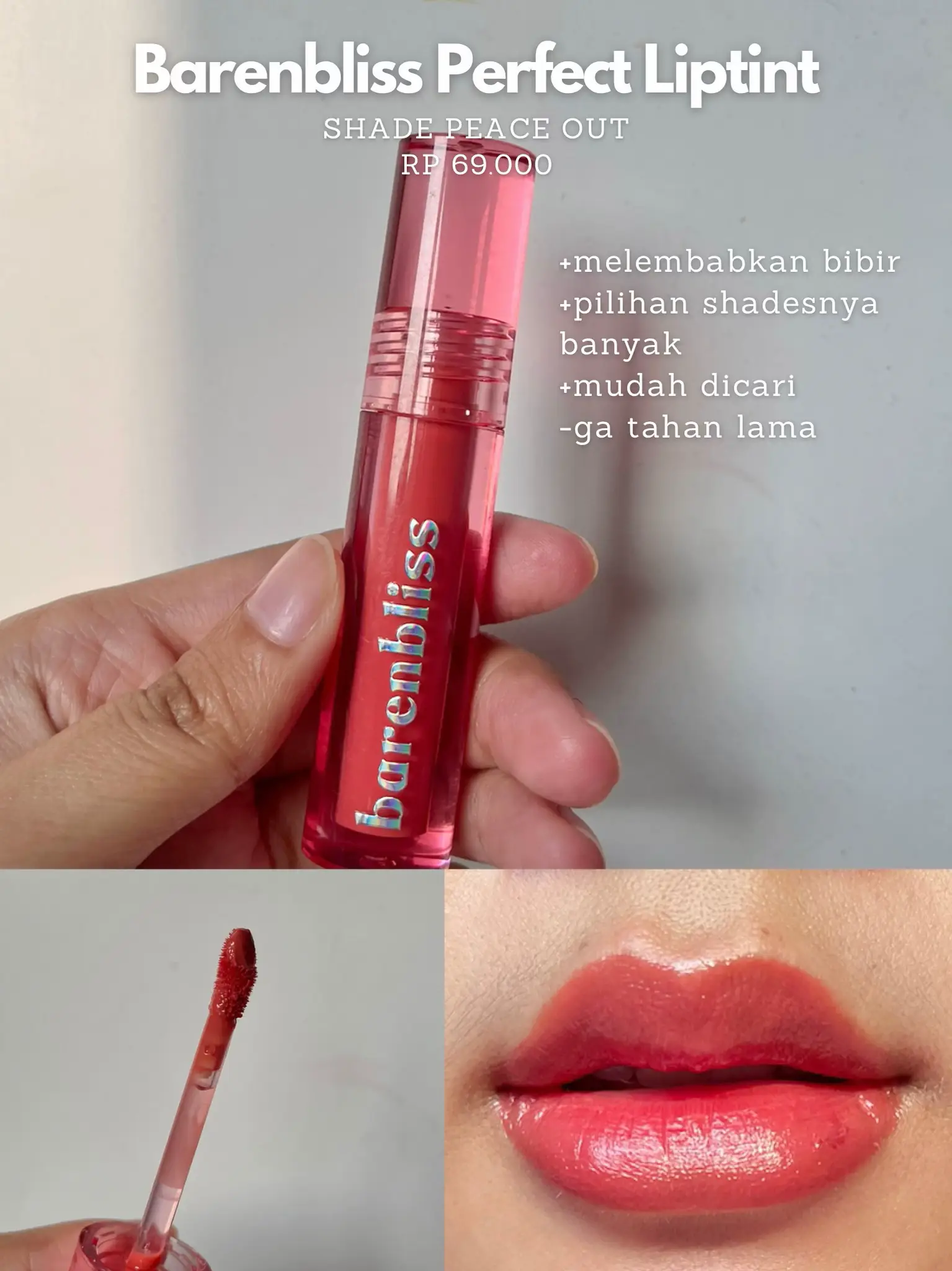 💋REKOMENDASI LIPTINT GLOSSY UNTUK BIBIR GELAP💋 | Galeri diposting oleh eris wretikan | Lemon8