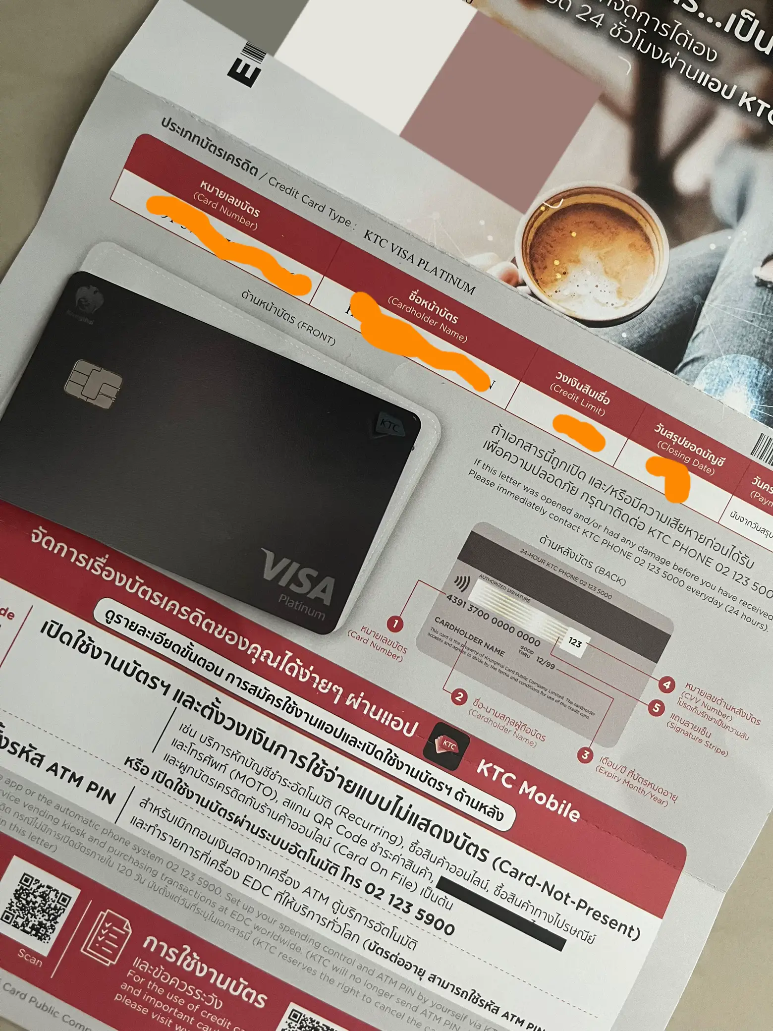 บัตร KTC VISA PLATINUM แบบใหม่ | แกลเลอรีที่โพสต์โดย Harzan CH | Lemon8