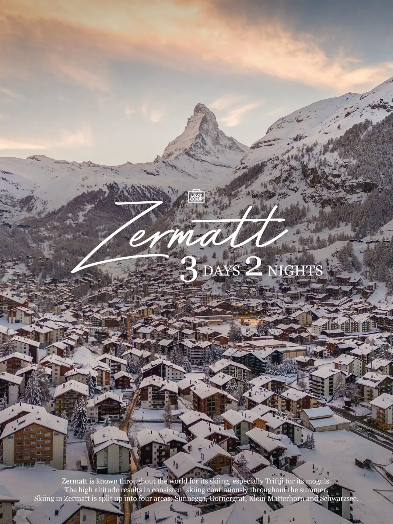 Zermatt 3 days 2 nights | แกลเลอรีที่โพสต์โดย Lazy Coup | Lemon8